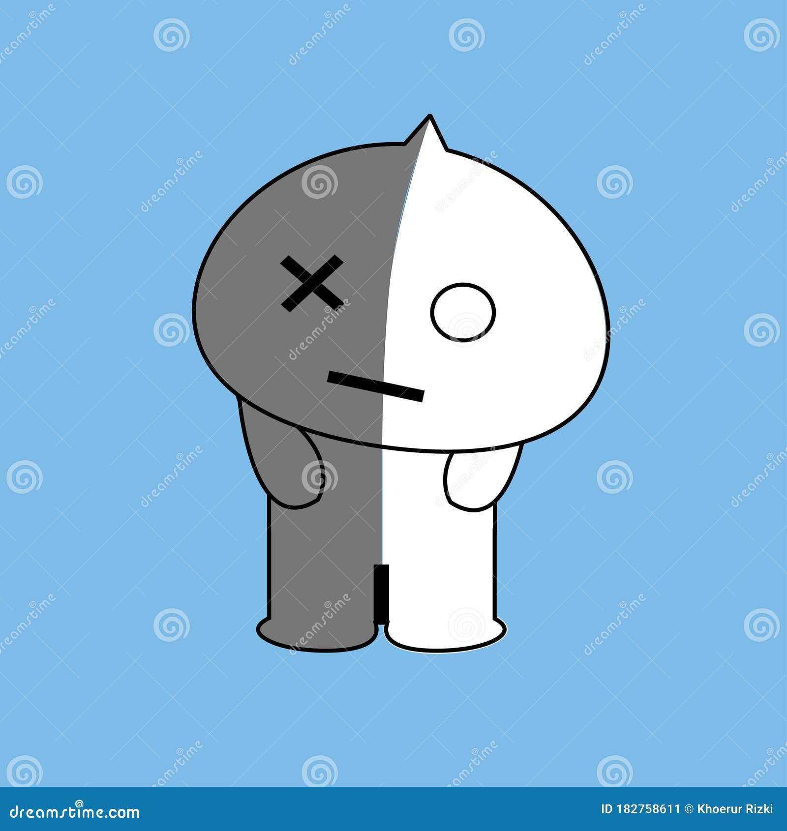 Cartoon Character Van by BT21 Stock Vector - Illustration of drawn ...