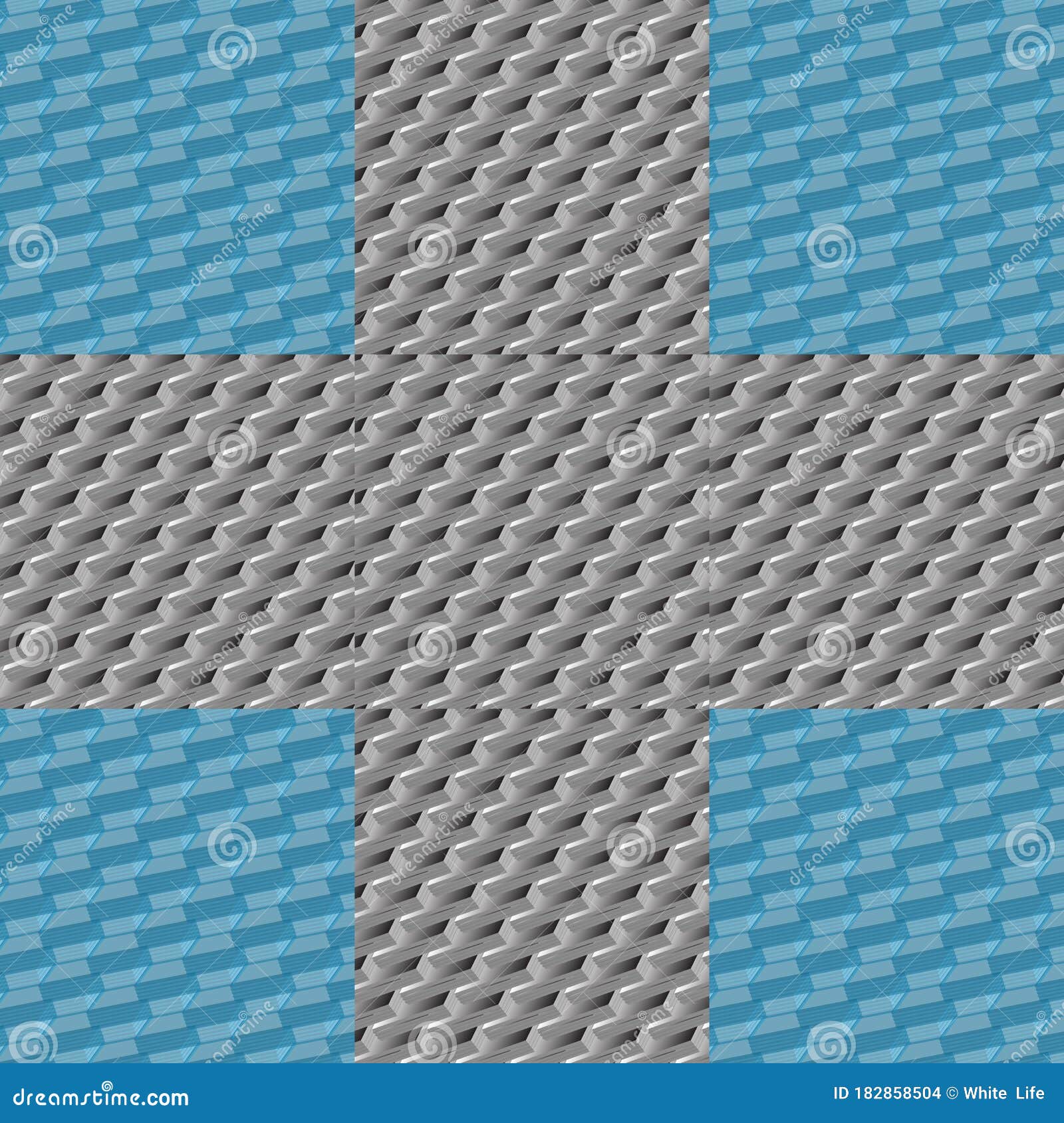 3d Tiles Texture Blue and Grey Elements Stock Photo - Image of ceramic ...