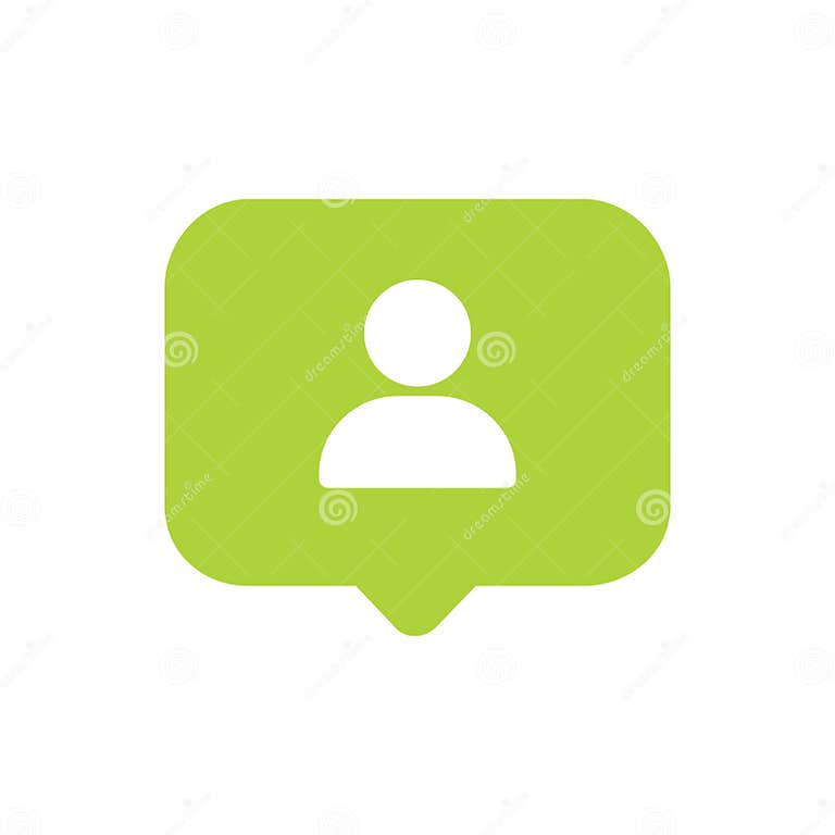 Friend Request Icon, New Follower Notification, Social Media Symbols ...