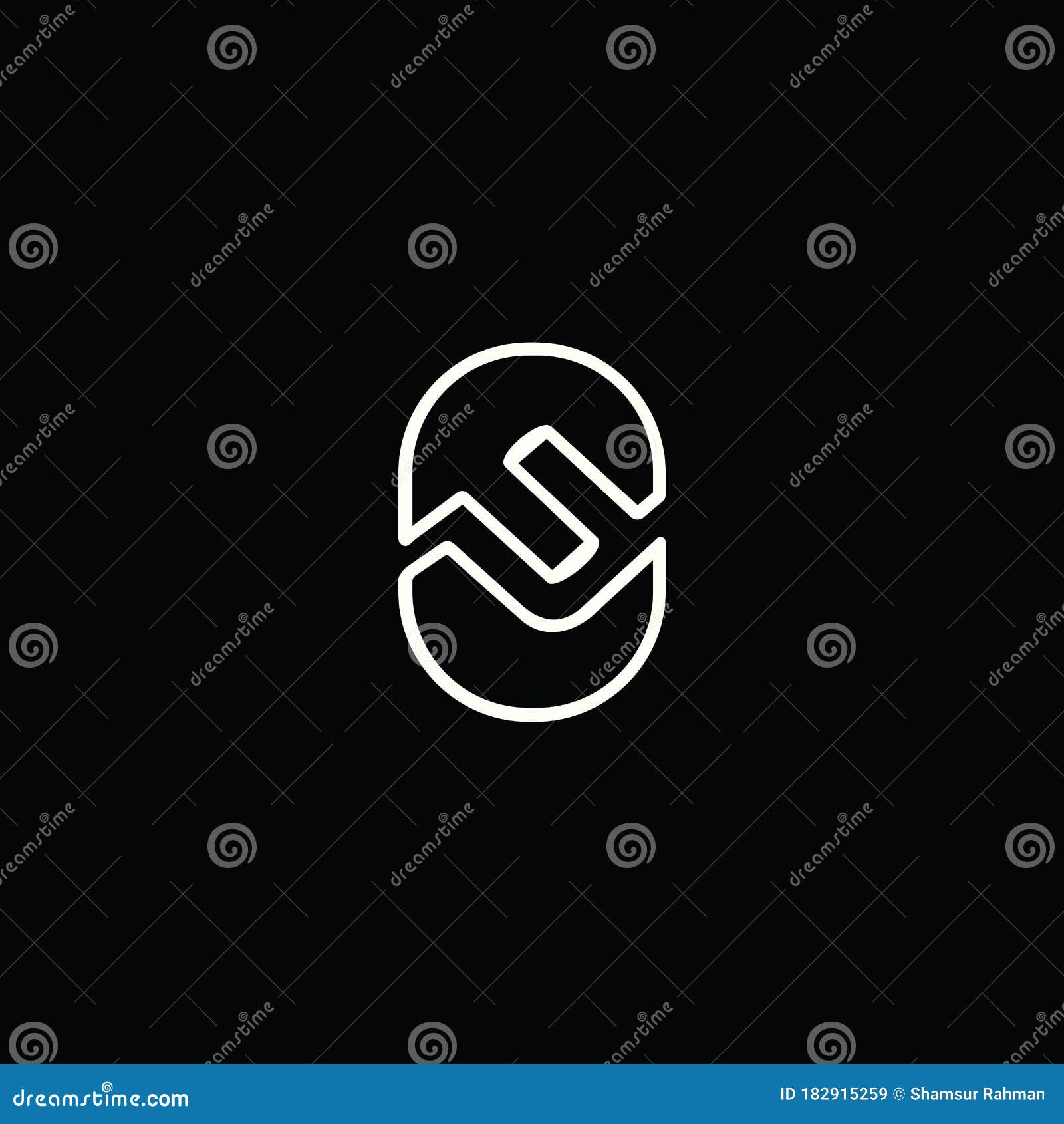 Initial Letter Fu Logo or Uf Logo Vector Design Template Stock Vector ...