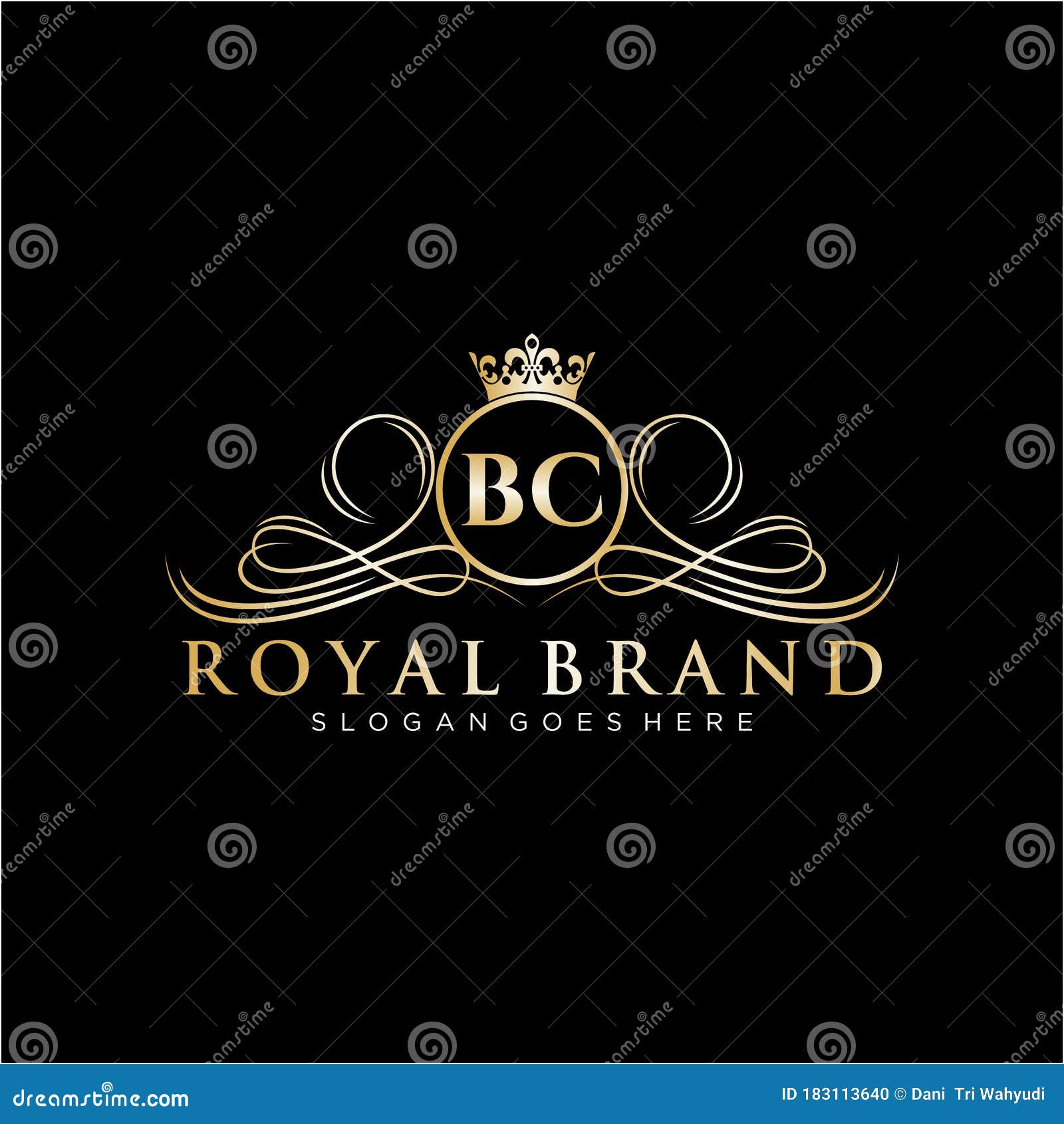 BC Signature Logo Template Vector Stock Vector - Illustration of ...