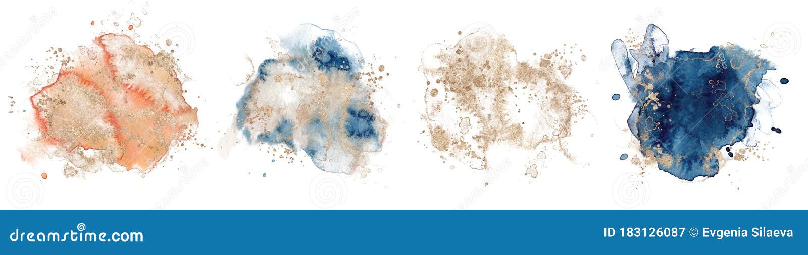 Abstract Watercolor Bleed Background Royalty-Free Stock Photography ...