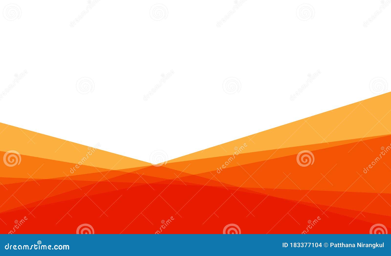 Abstract Background Red Orange Triangle Overlap on White Blank Space ...