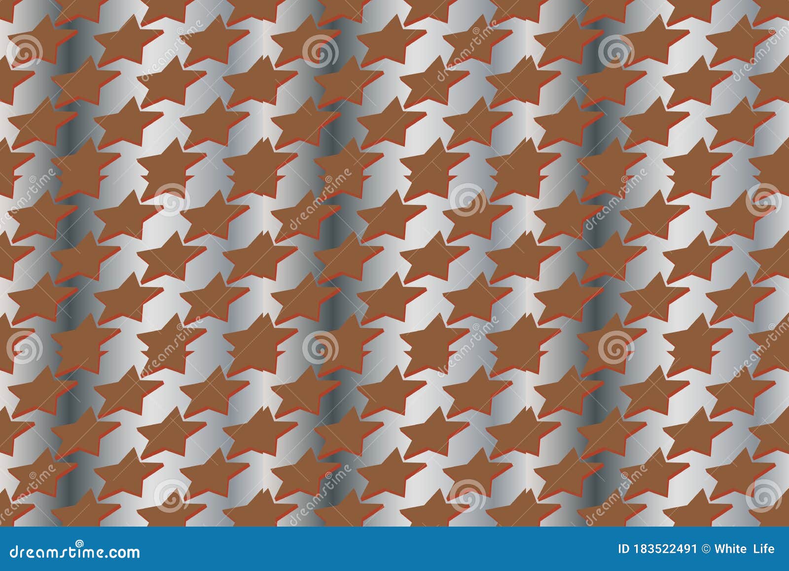 3d Tiles Texture with Star Elements, Stock Illustration - Illustration ...