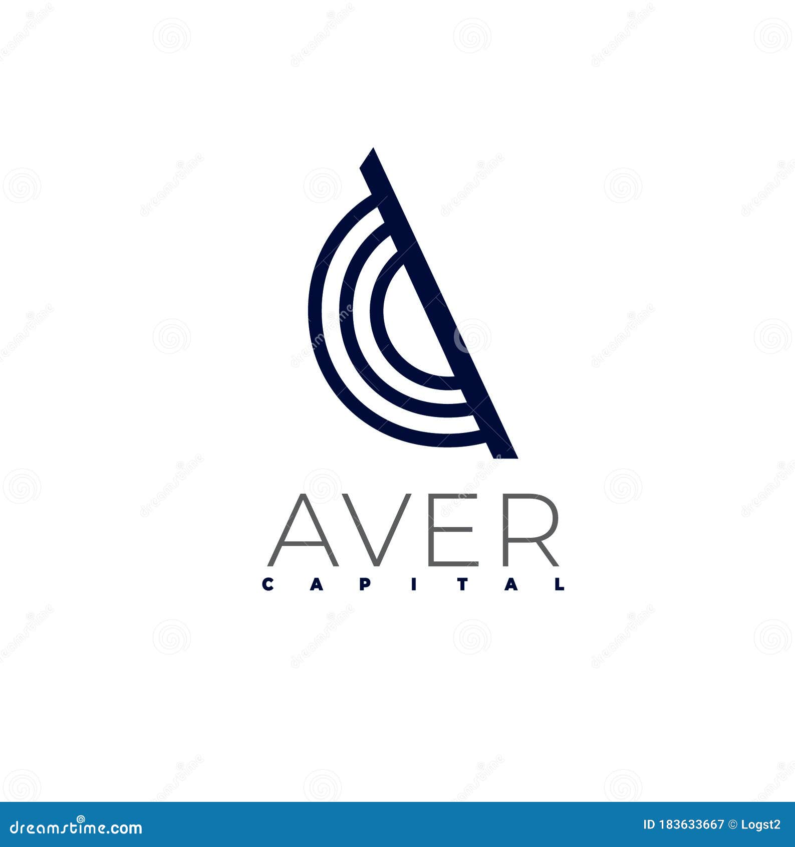 A, C Letter Vector Logo. AC Emblem. Business Logo. Stock Vector ...