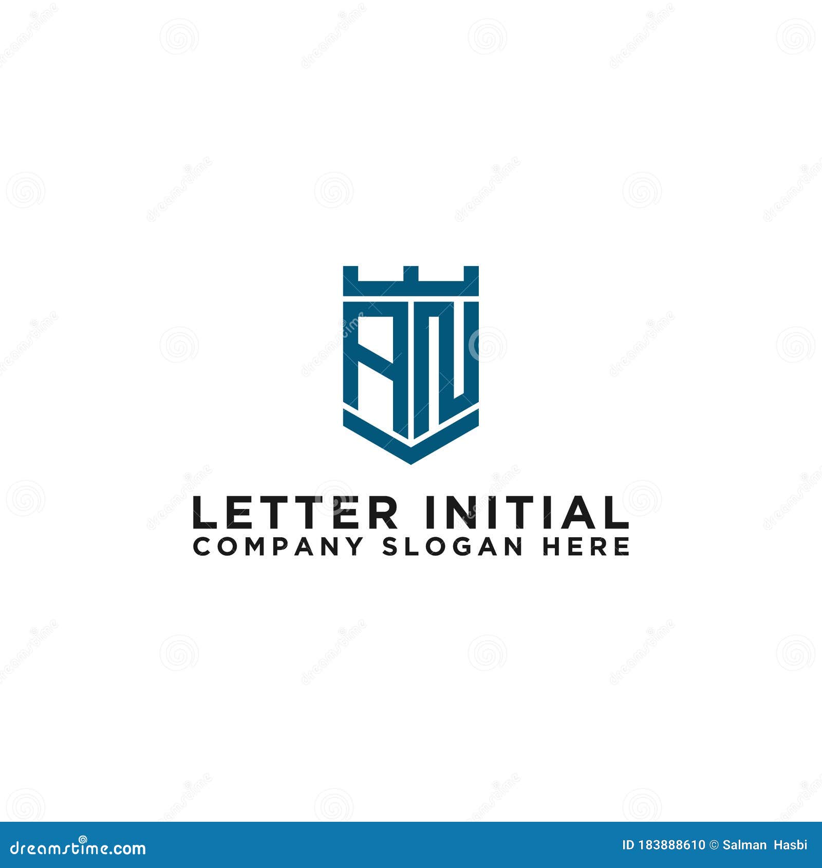 Design the Initial Letter Icon an Logo. -Vectors Stock Vector ...