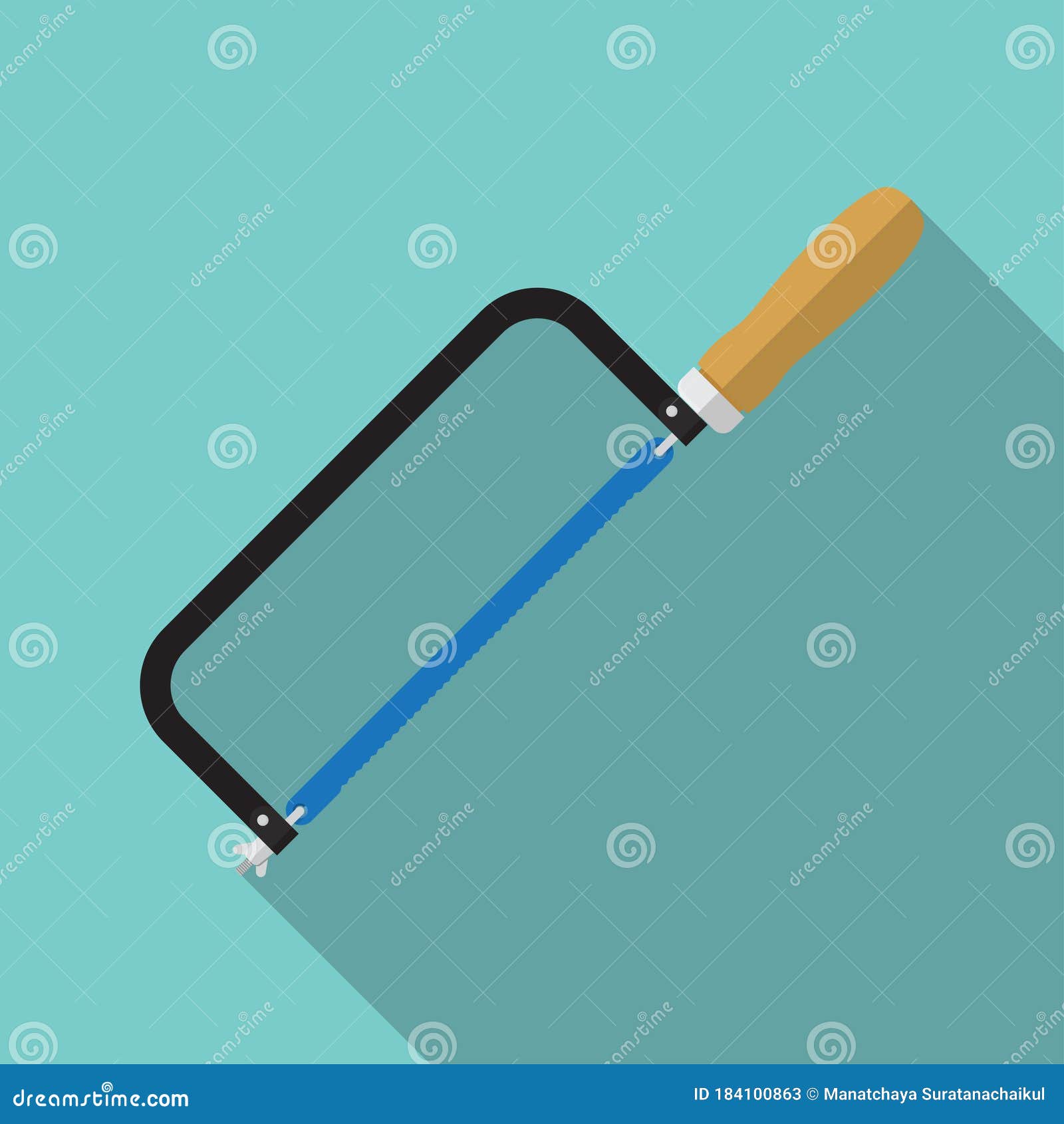 Hacksaw Icon Vector Isolated On White Background, Hacksaw Sign , Dark ...