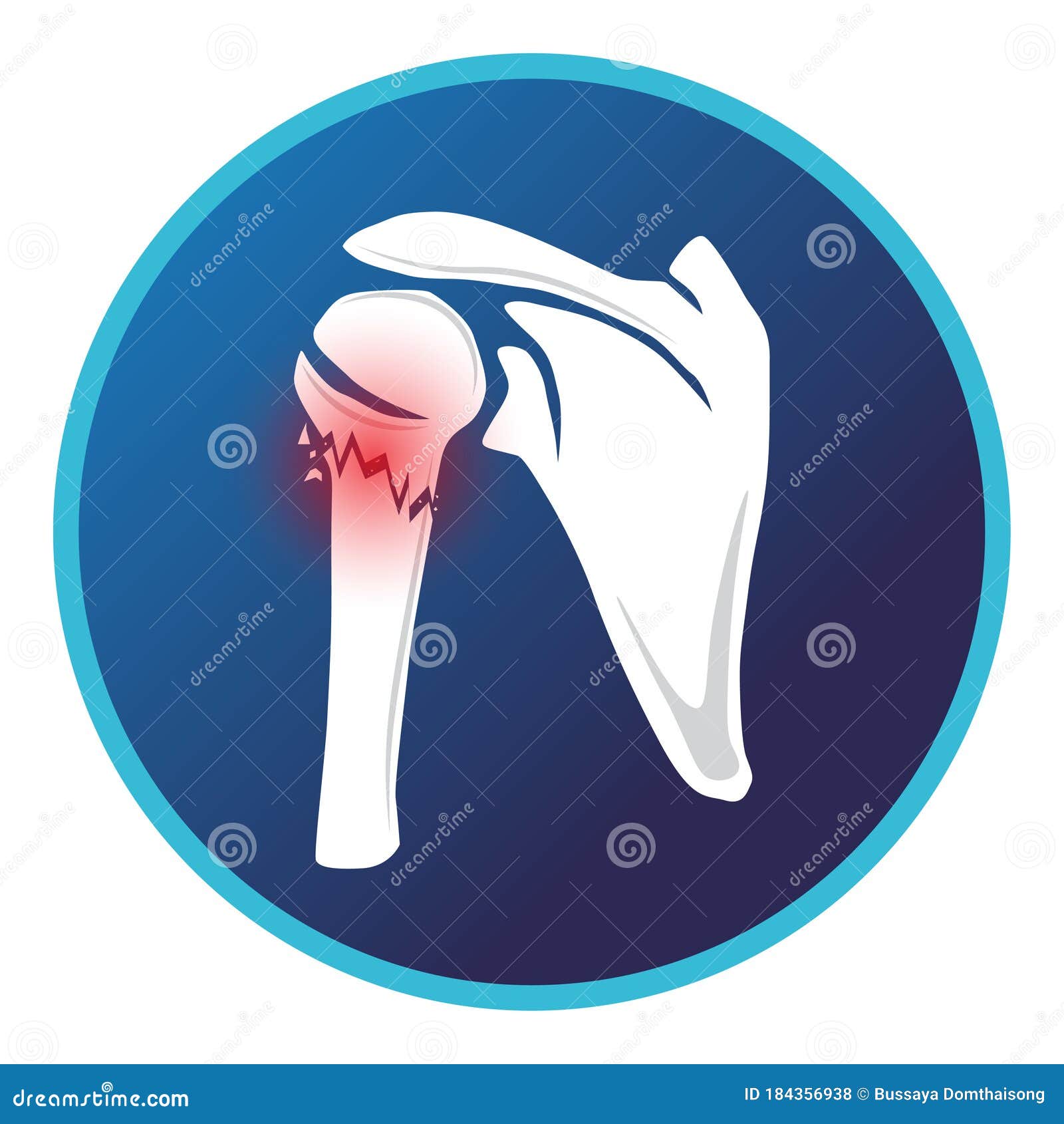 Humerus Icon, Isometric Style Cartoon Vector | CartoonDealer.com #163758157