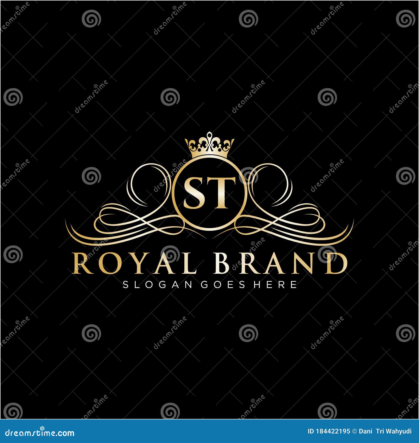 ST Signature Logo Template Vector Stock Vector - Illustration of sign ...