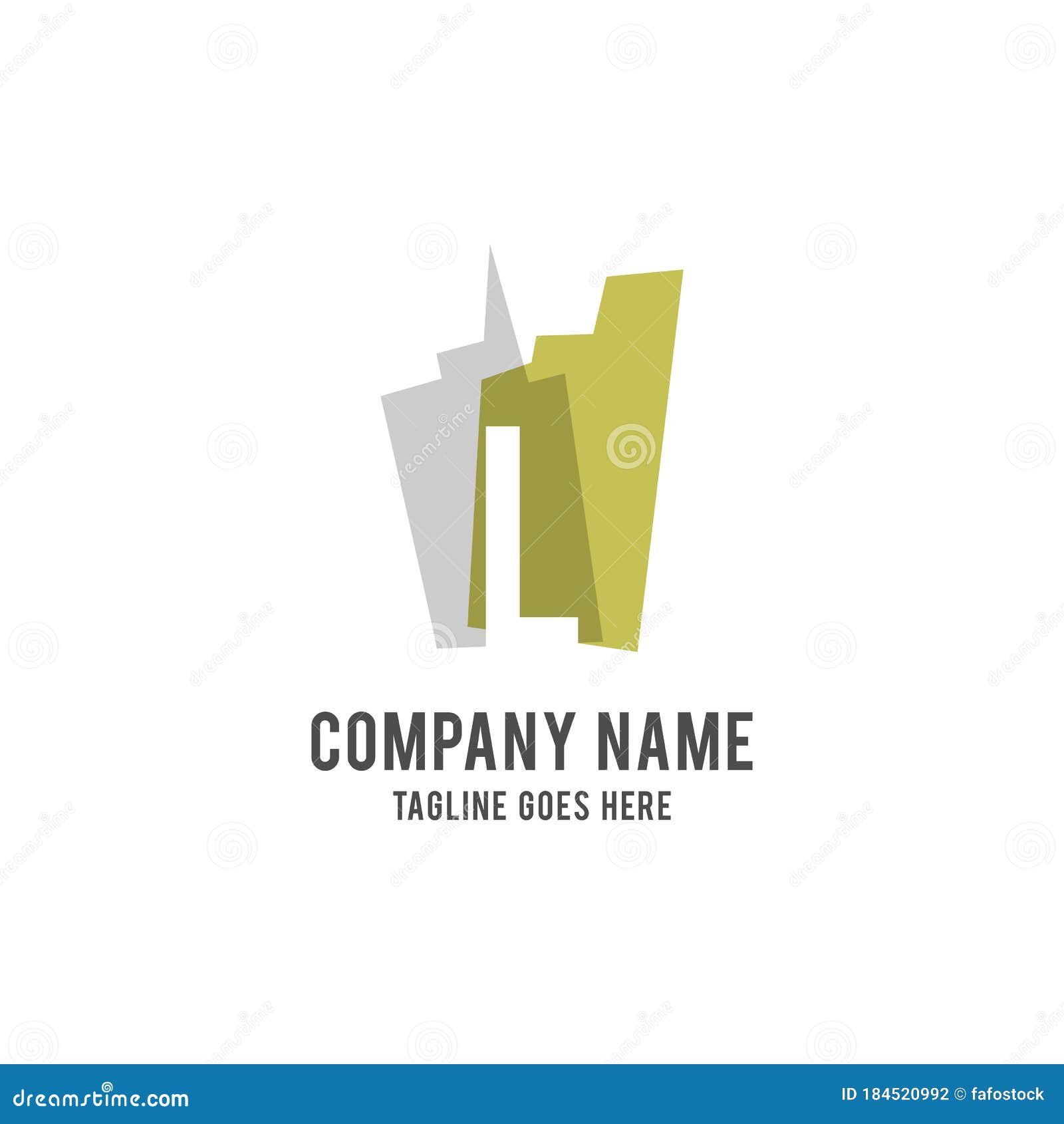 L Letter Building Logo Vector Design Template. Stock Vector ...