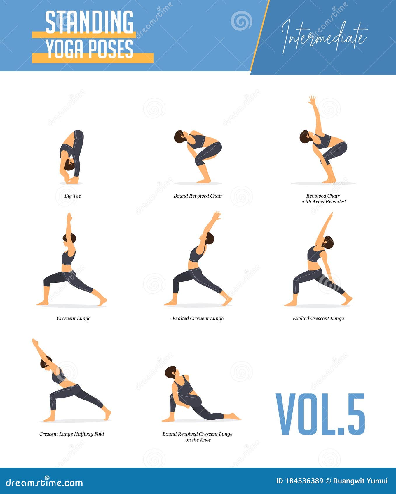 Simple Standing Yoga Poses