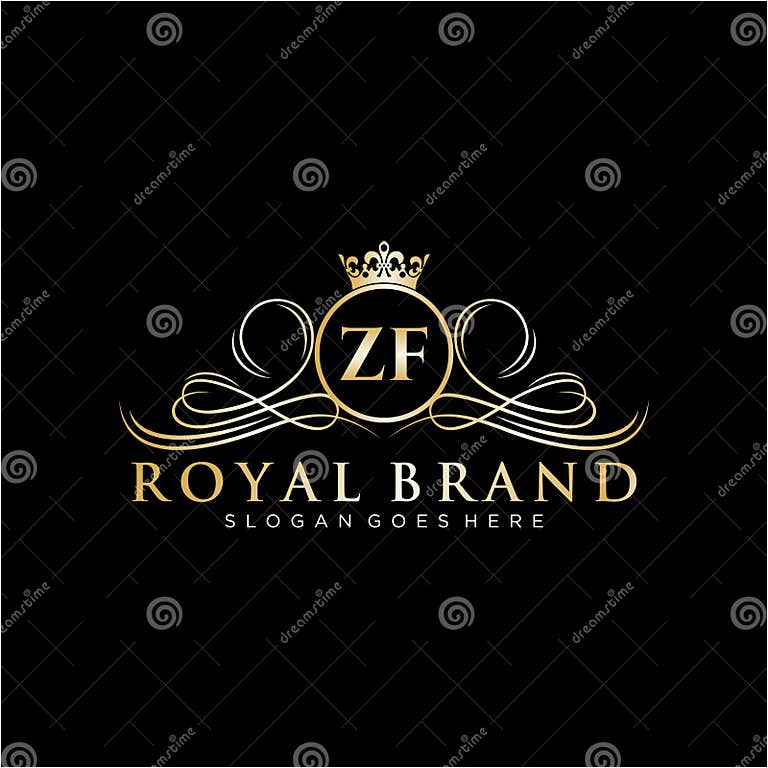 ZF Signature Logo Template Vector Stock Vector - Illustration of modern ...