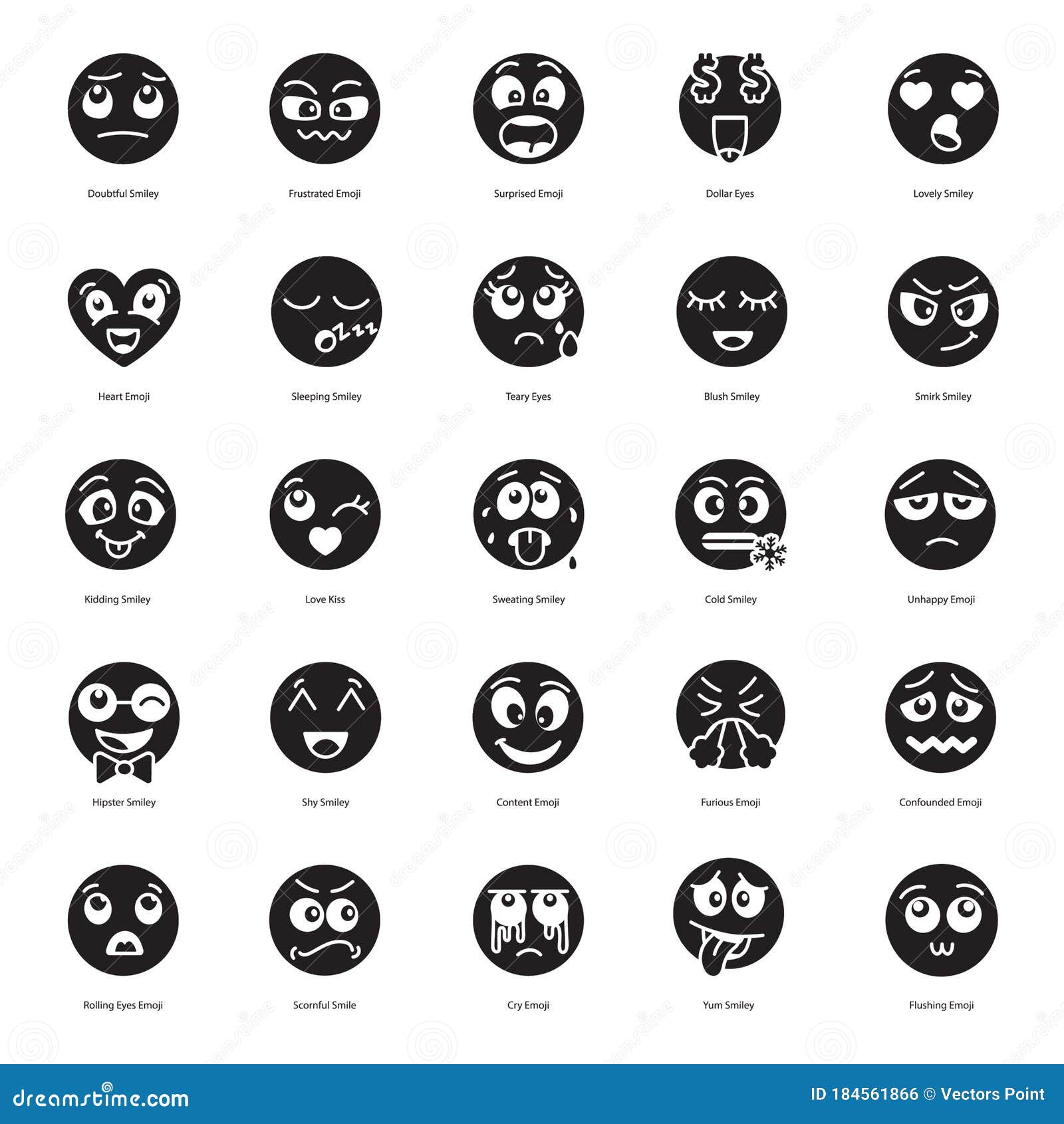 Emoji, Scornful Icon. Simple Line, Outline Vector Of Cartoon Face Icons ...