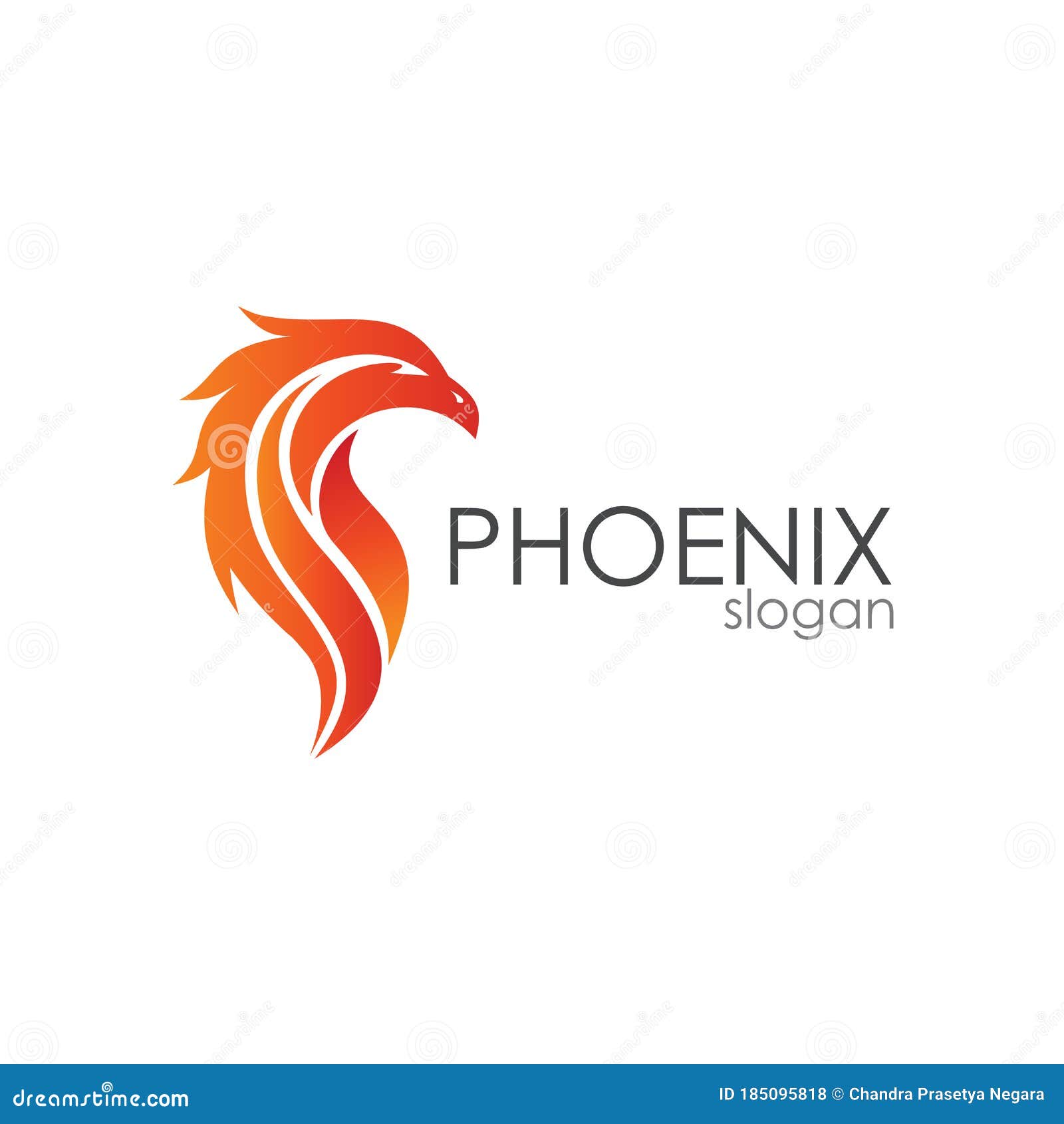 Phoenix Wings Logo in Vector Stock Vector - Illustration of graphic ...