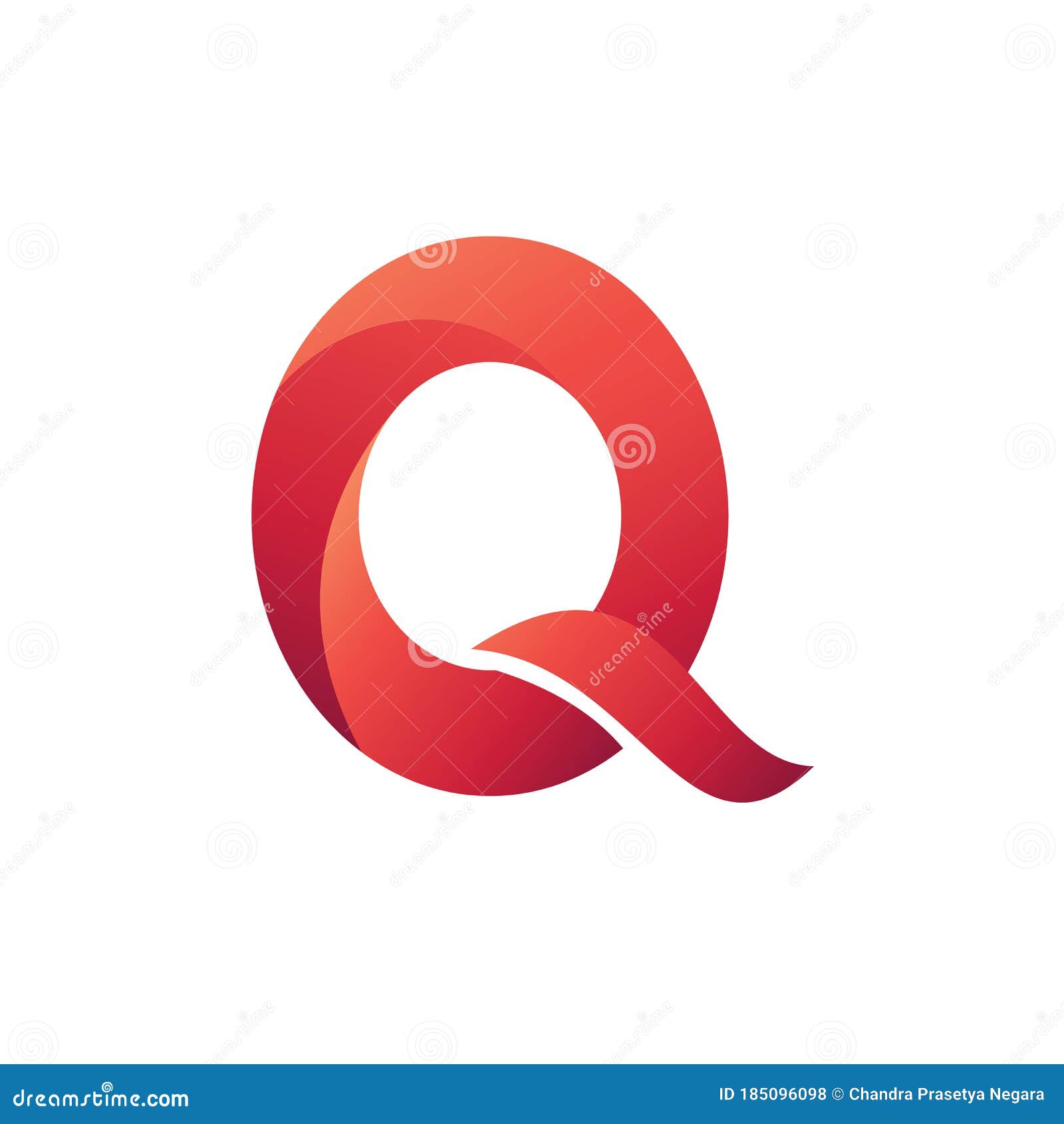 Letter Q Logo Design in Vector Stock Vector - Illustration of design ...