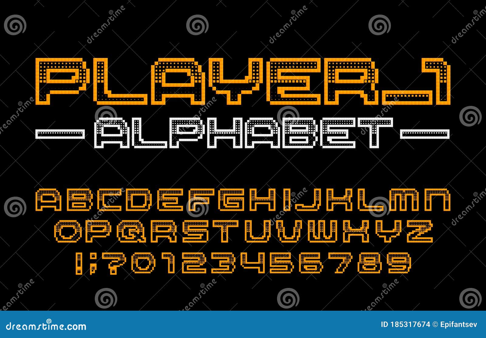 Top Player. Letters On Strings Royalty-Free Illustration ...