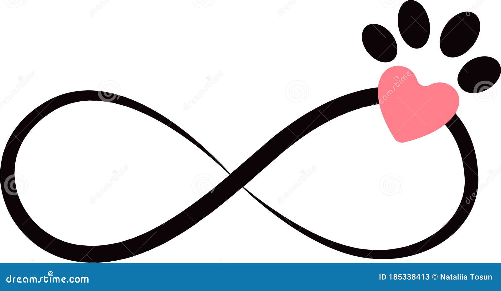 Elegant Infinity Symbol Clip Art
