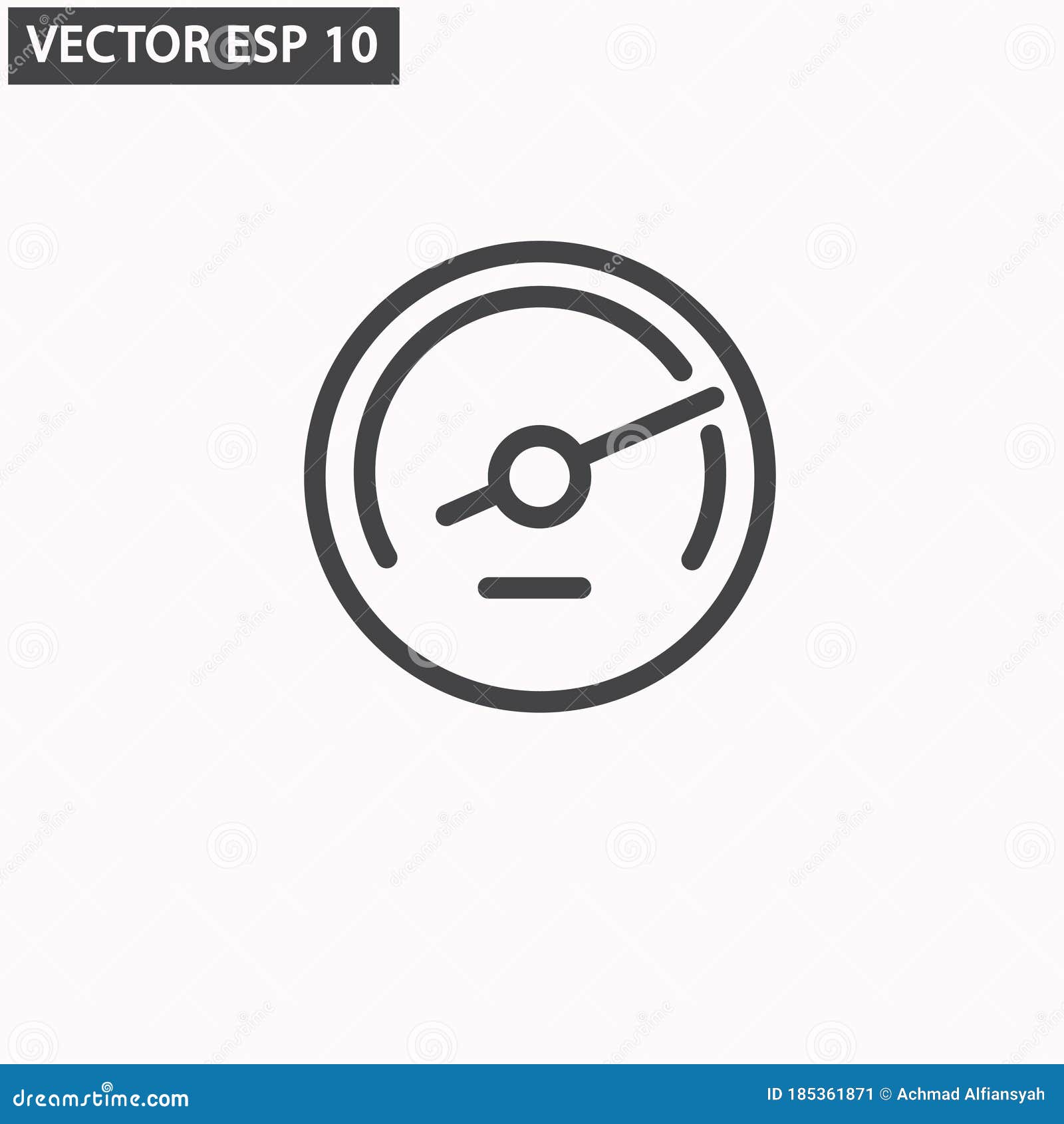 Pressure Gauge Icon Background, Use for Logo and Compani Profile Stock ...