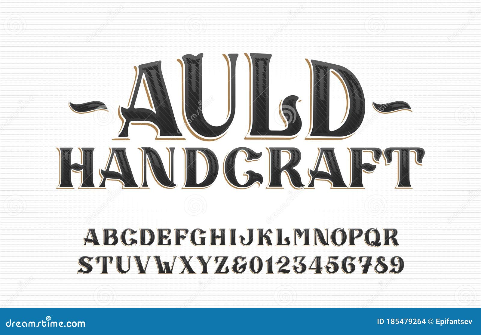 Handcraft Alphabet - Small Letters Vector Illustration | CartoonDealer ...