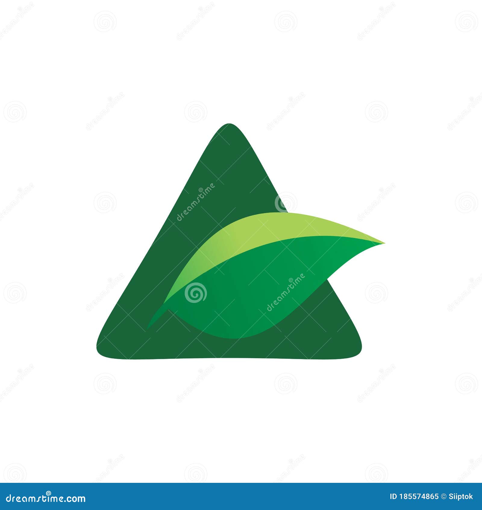Pyramid In Green With Greek Alphabet, Alpha, Beta, Gama Royalty-Free ...