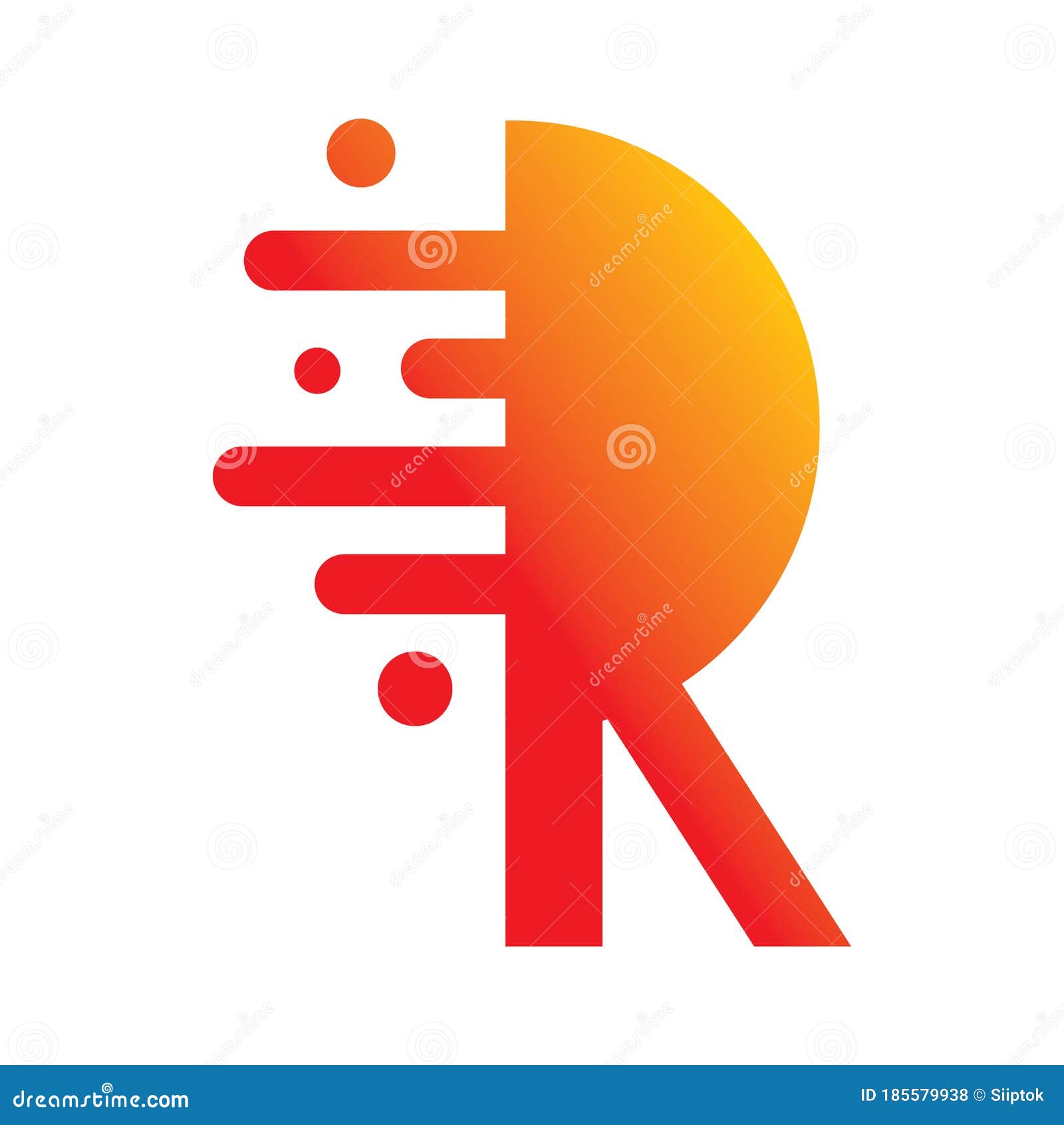 Font Letter Motion Speed Move Fast Logo Design Stock Vector ...