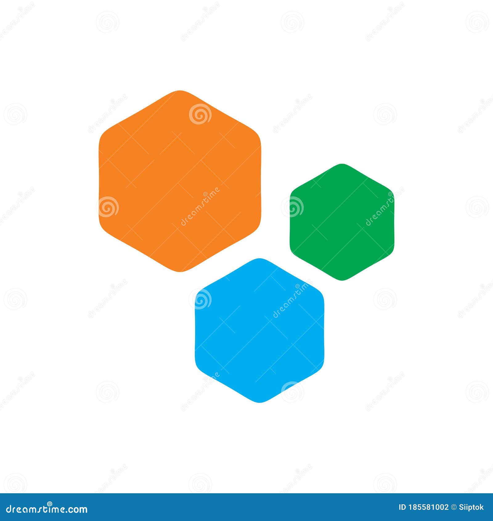 Hexagon Team Work Teamwork Leader Office Group Logo Vector Illustration ...