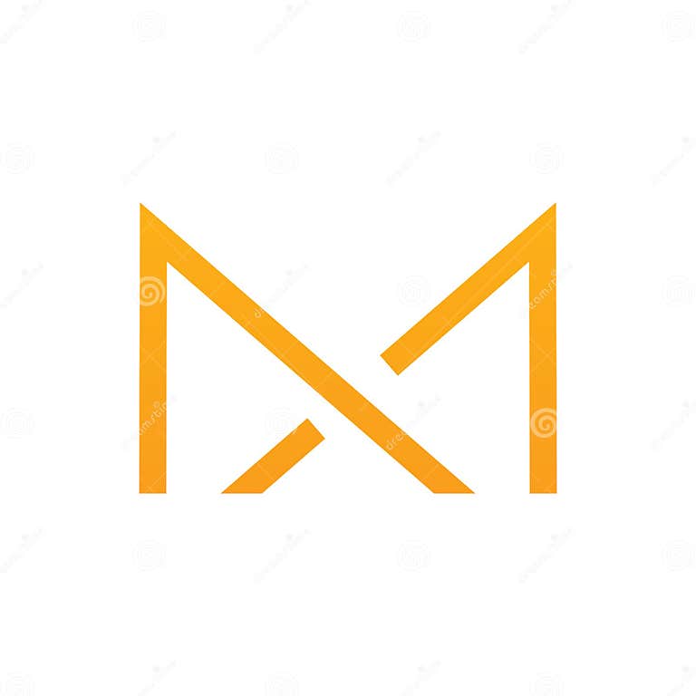 Font Letter M Enveloppe Mail Logo Design Stock Vector - Illustration of ...