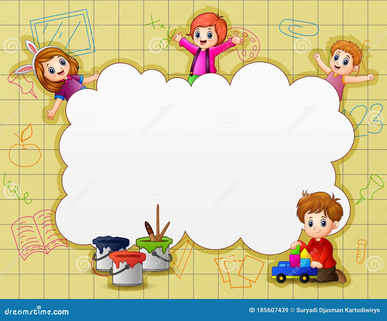 Kids Border Clip Art