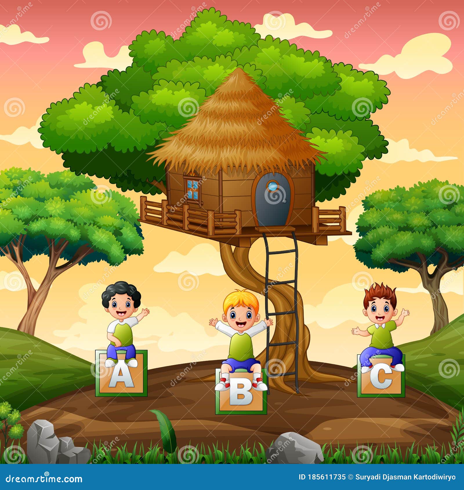 Treehouse Cartoons, Illustrations & Vector Stock Images - 6778 Pictures ...