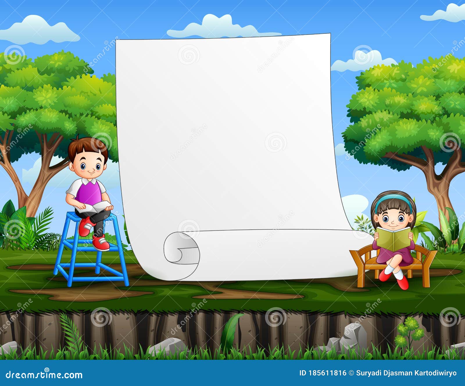 Reading Border Template