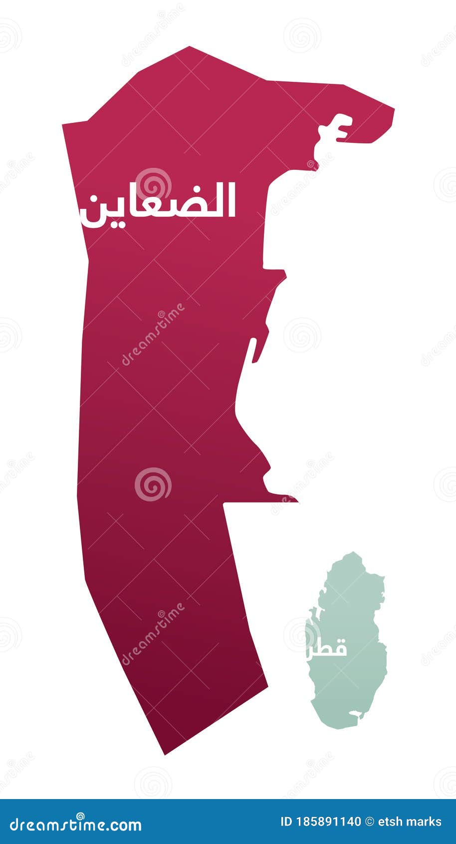 Simplified Map Of The District Of Lod In Palestine With Arabic For `Lod ...