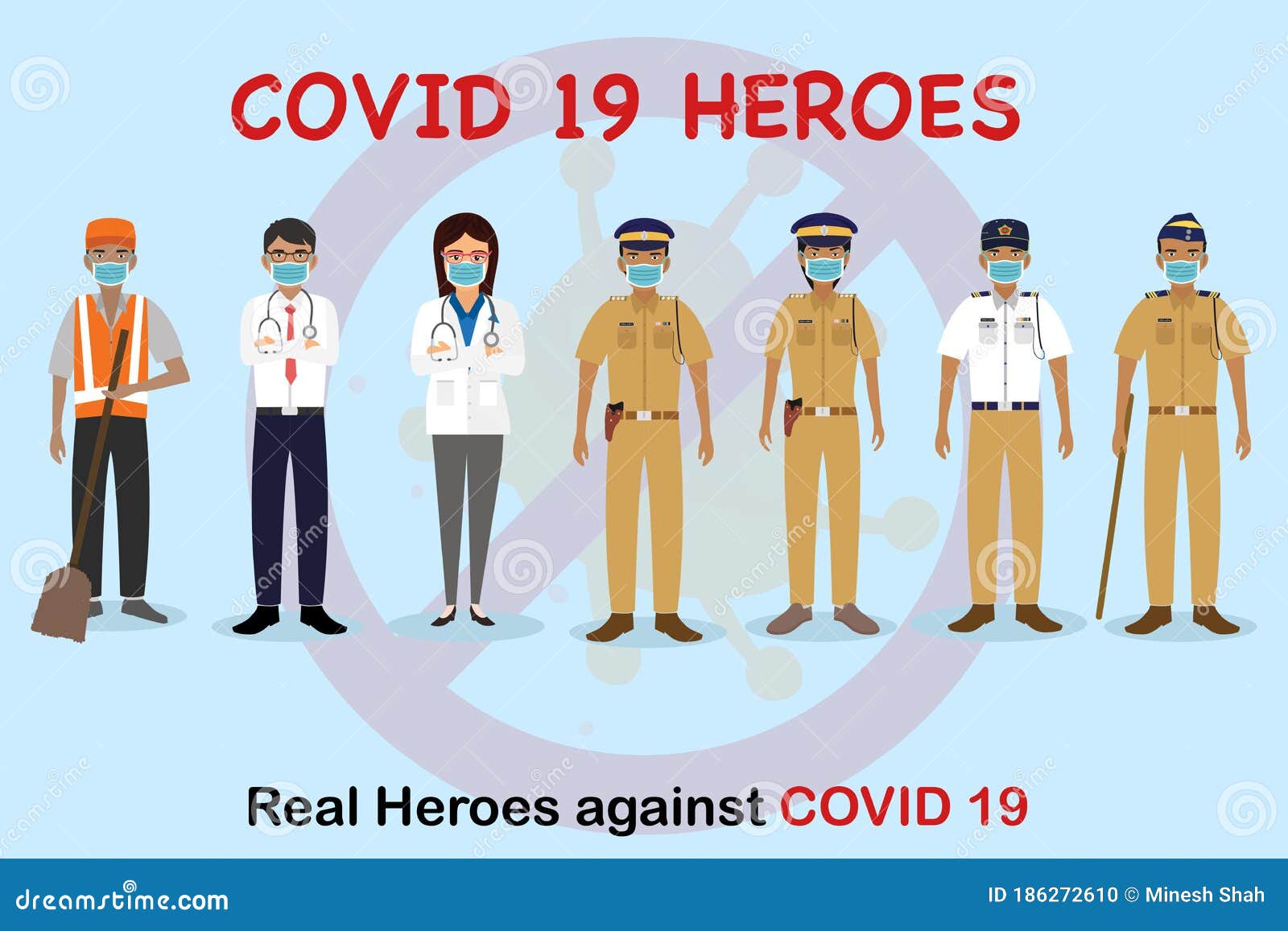 Cope And Covid-19, Symbolized By A Stop Sign With Word Cope And Viruses ...