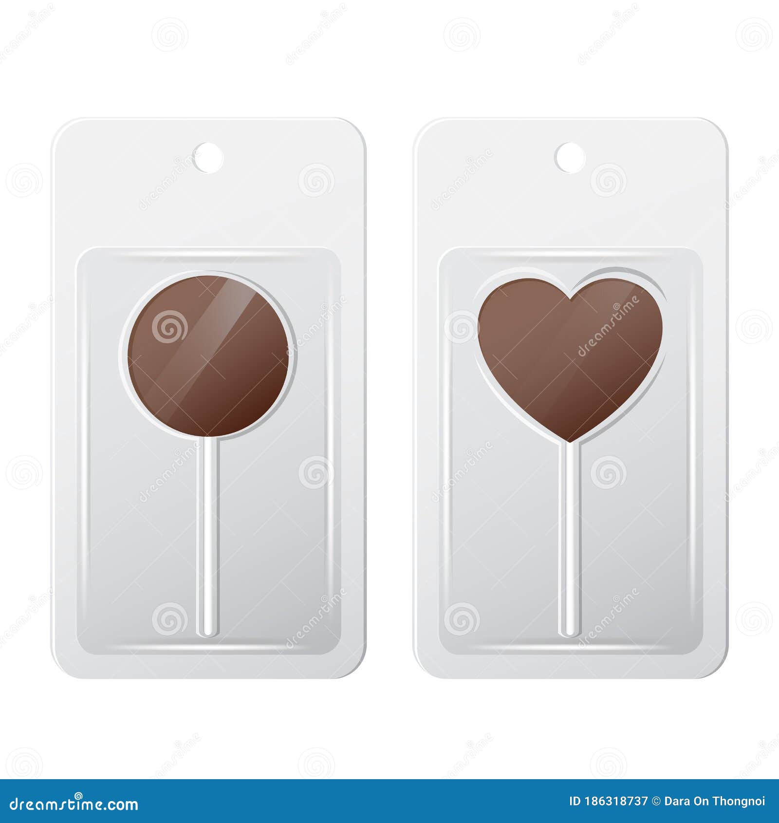 Lollipop Blister : Plastic Packaging : Vector Illustration Stock Vector ...