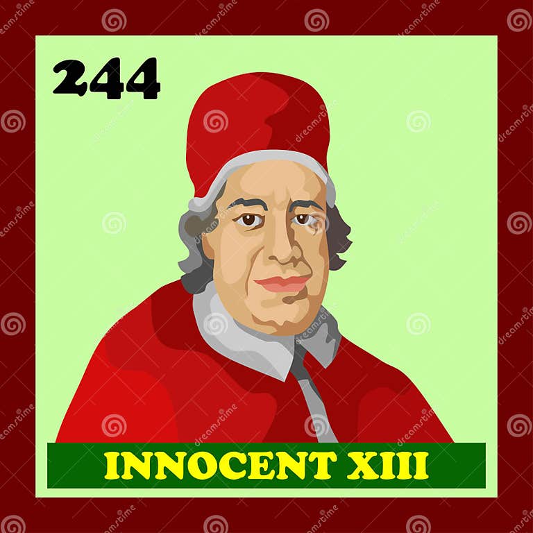 244th Rome Pope Innocent XIII Editorial Photo - Illustration of ...