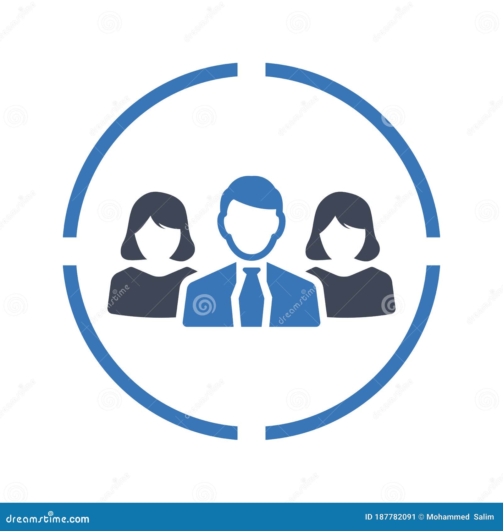 Target Customer Icon Vector Graphics Stock Vector - Illustration of ...