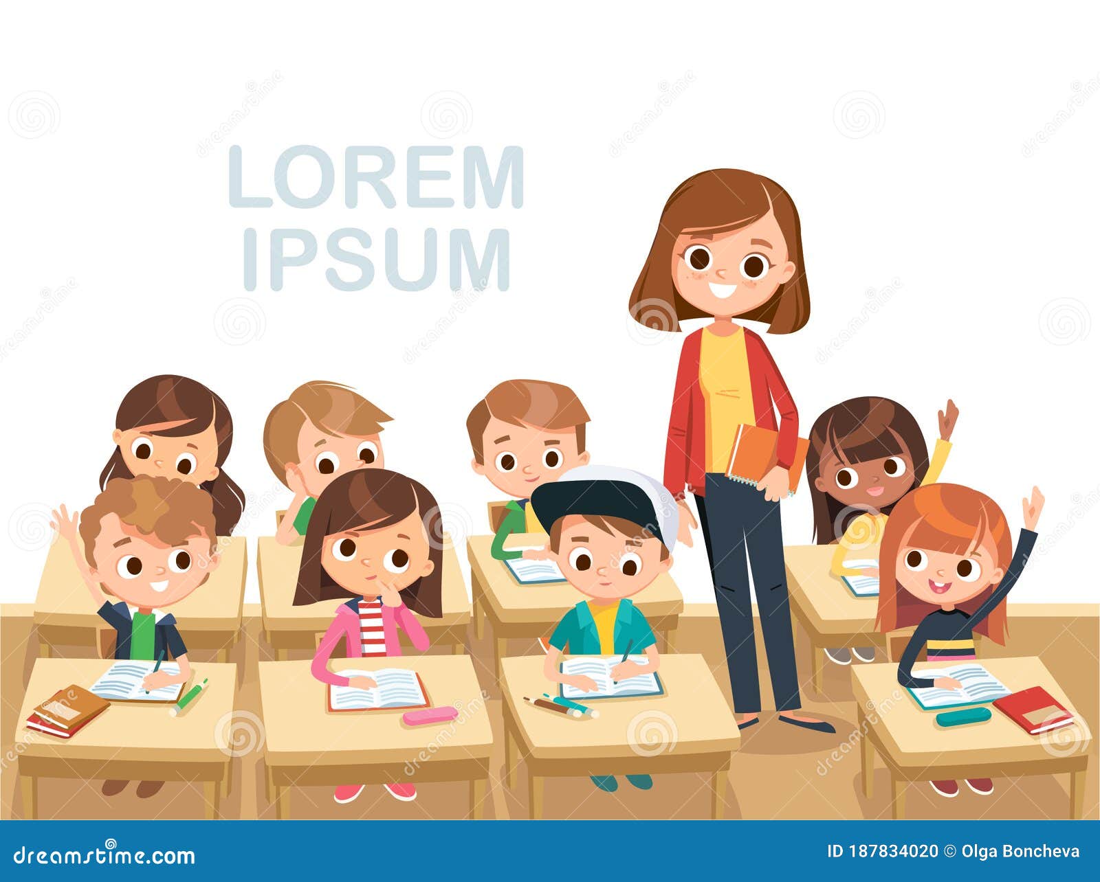 Primary School Teacher Clip Art