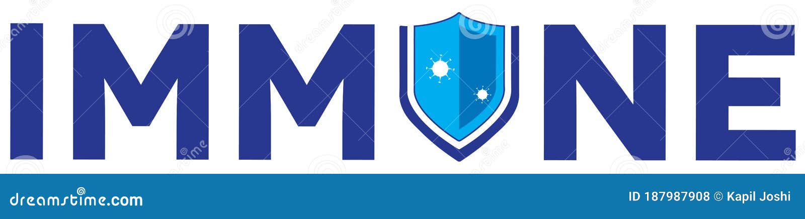 Immune sign stock illustration. Illustration of word - 187987908