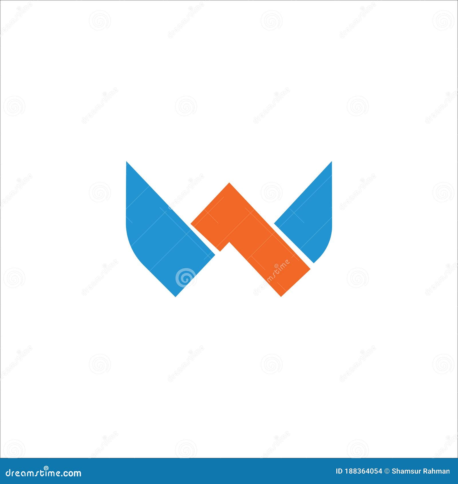 Initial Letter Ww Logo or W Logo Vector Design Template Stock Vector ...