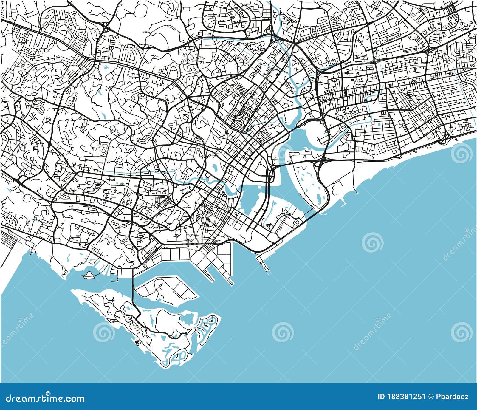 Sentosa Map On Road Sign. Vector Illustration | CartoonDealer.com ...