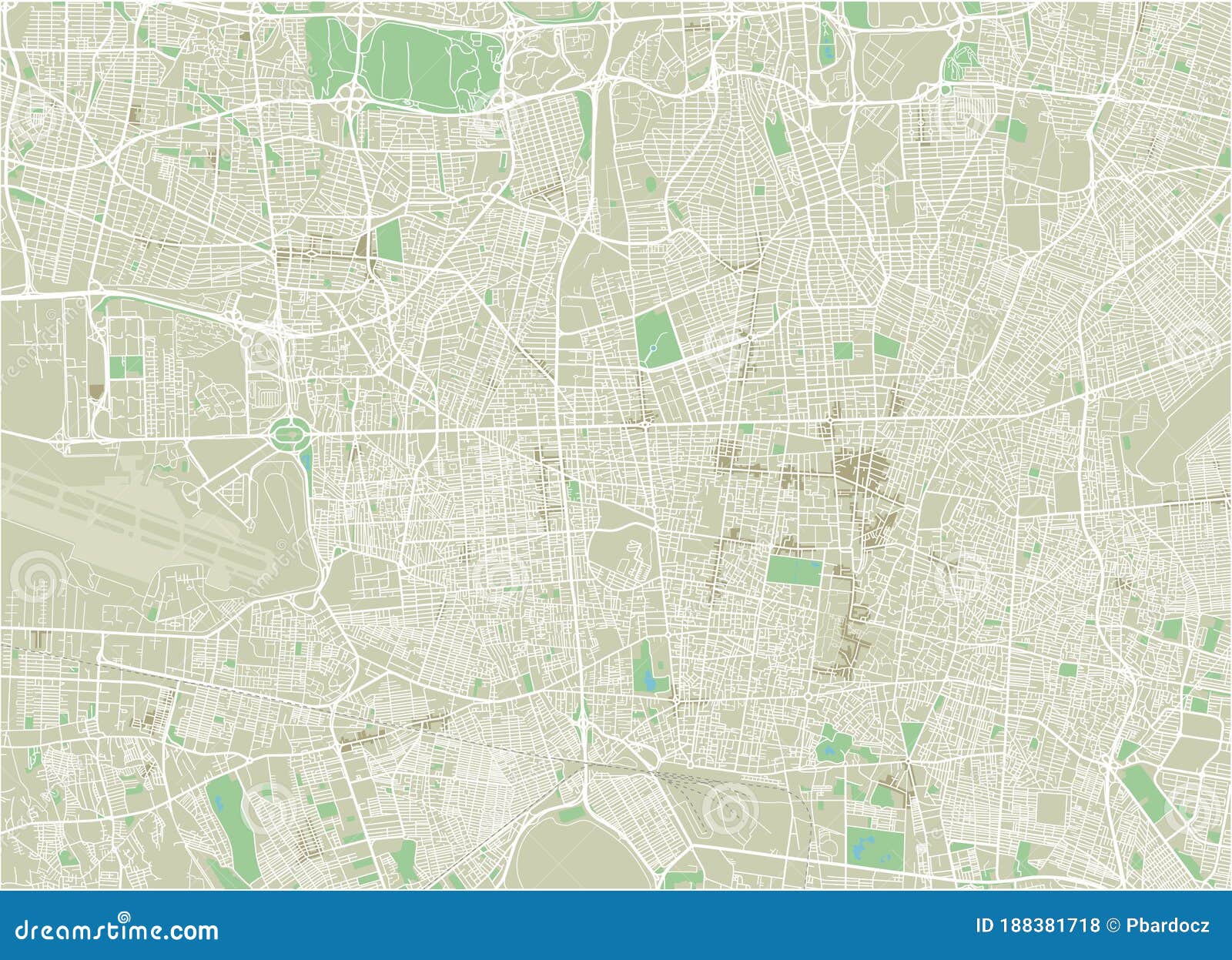 Vector city map of Tehran. stock vector. Illustration of icon - 188381718