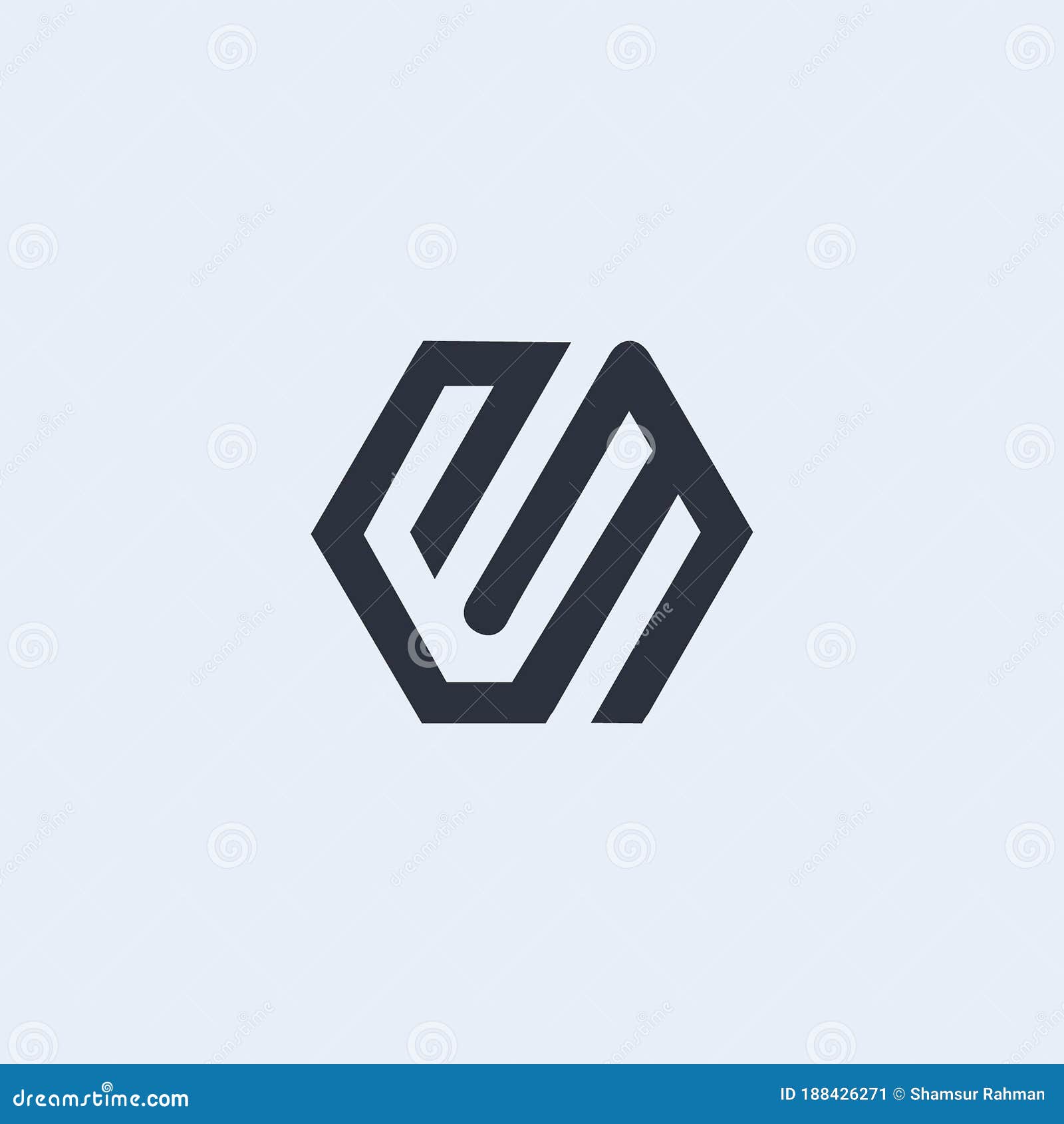 Initial Letter Wm Logo or Mw Logo Vector Design Template Stock Vector ...