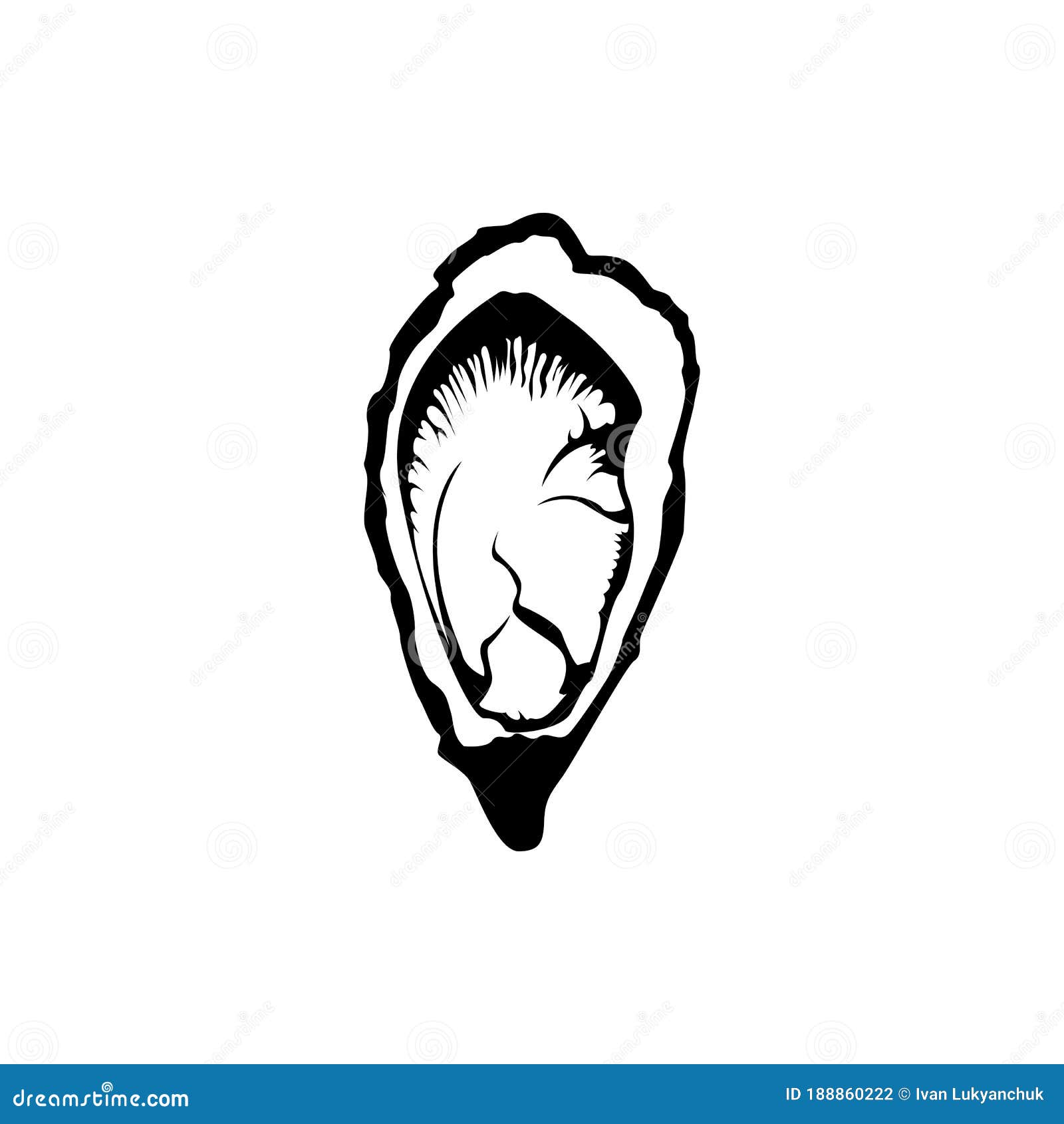 Oyster Icon. Menu Symbol Vector Illustration | CartoonDealer.com #188860222