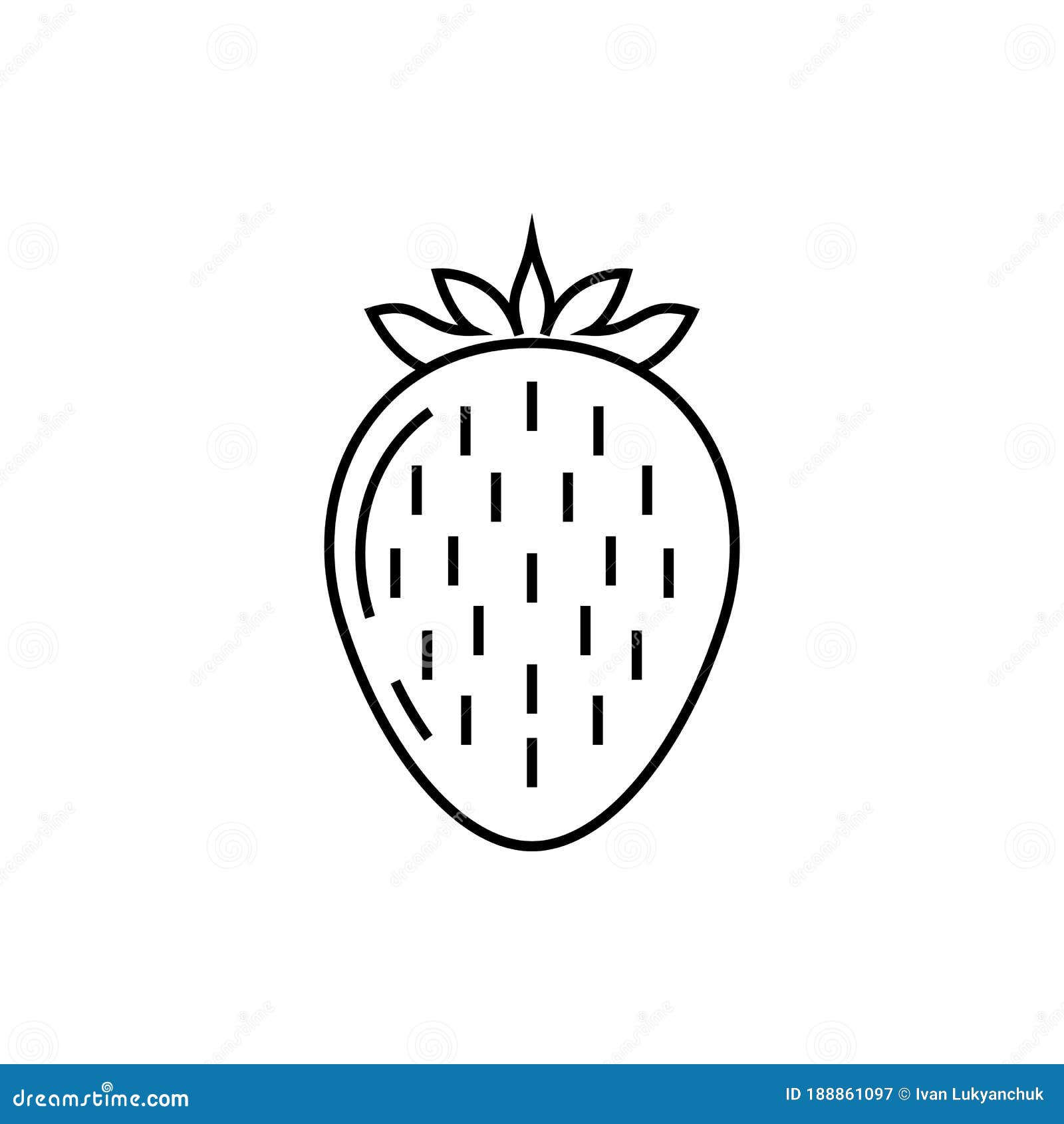 Strawberry Line Abstract Seamless Pattern Vector Illustration ...