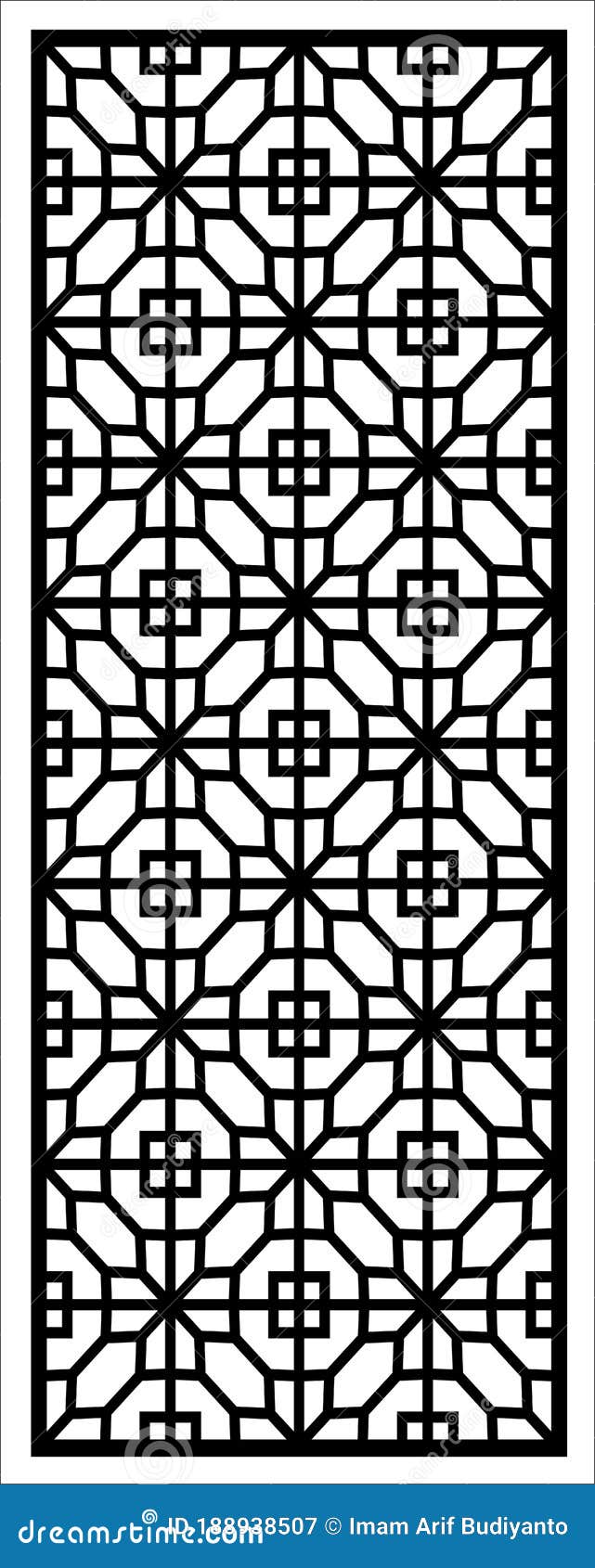 Vector Ornament for Interior Design Stock Vector - Illustration of ...