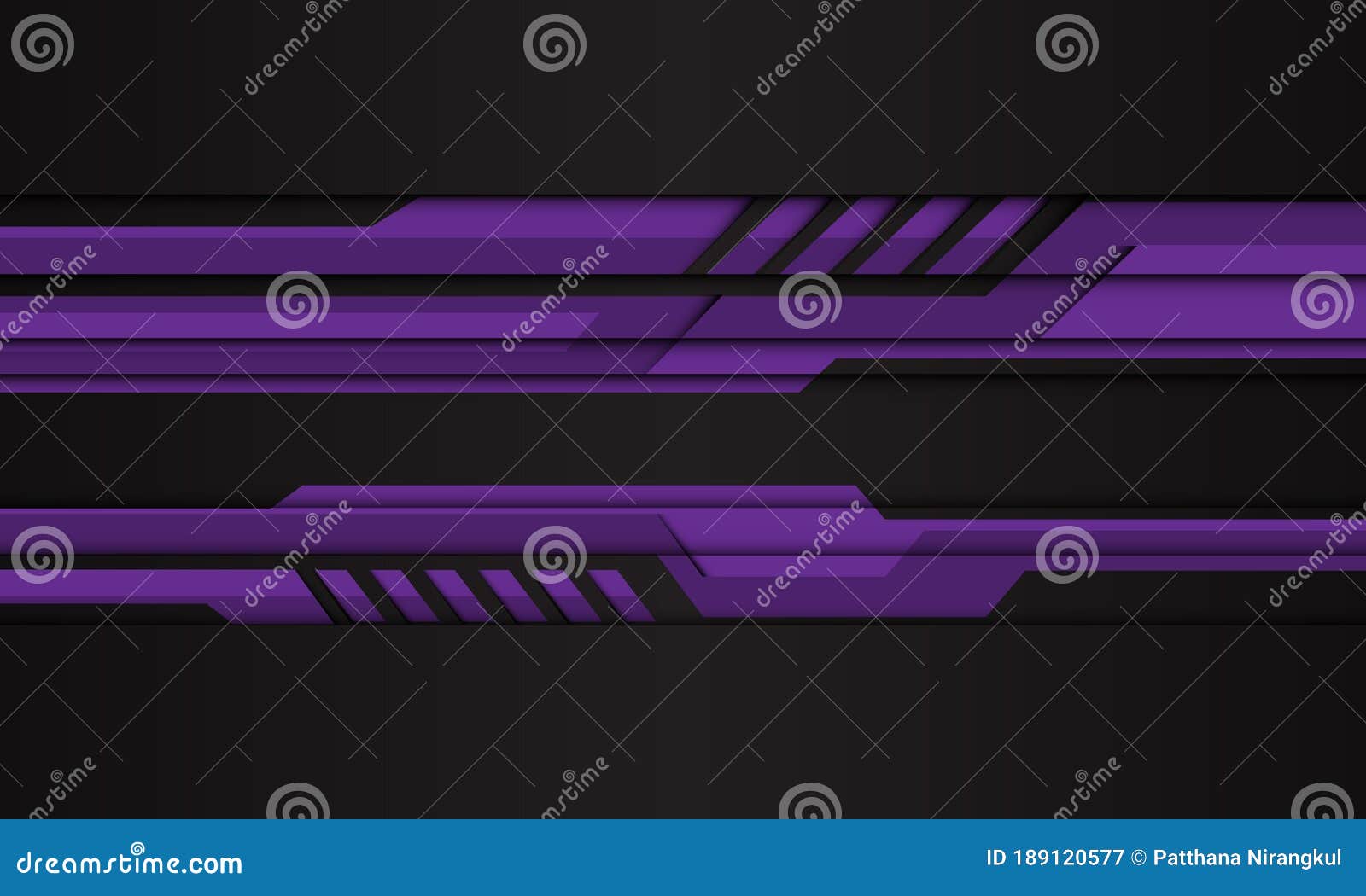 Abstract Purple Cyber Polygon on Black Design Modern Futuristic ...
