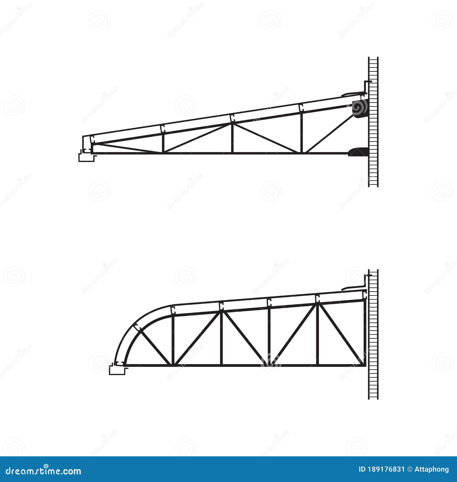 Roofing Building Steel Frame Cover Roof Truss. Basic Components of a ...