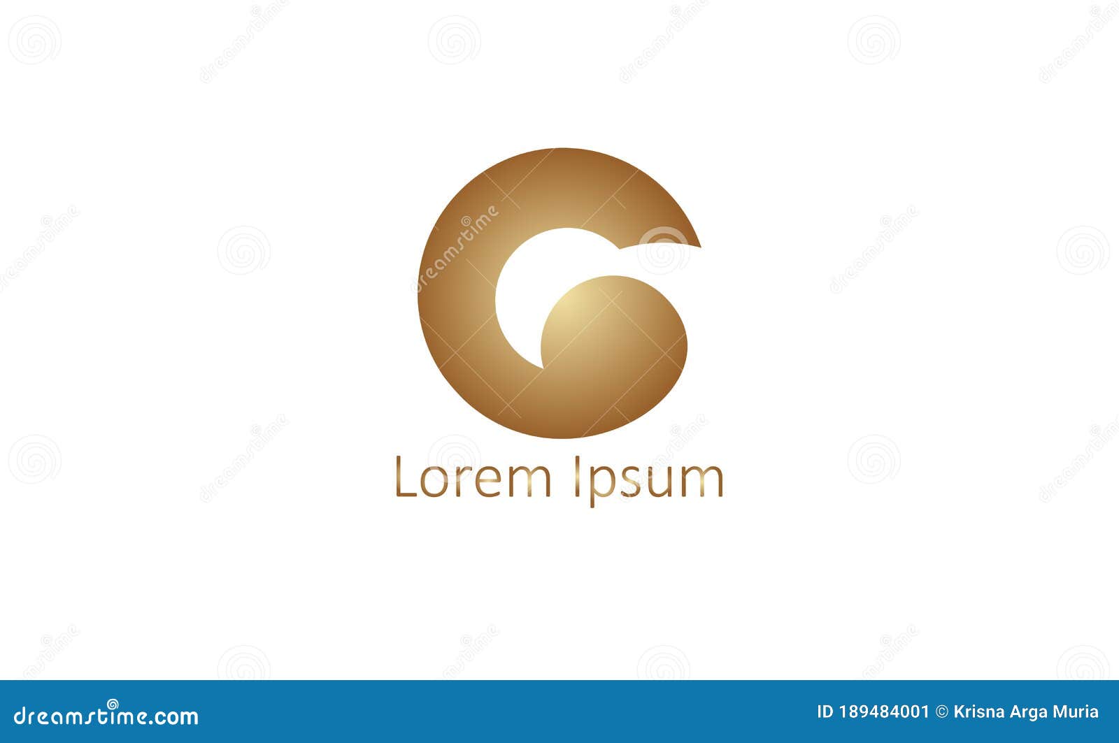 Gold Color G Initial Based Letter Stock Vector - Illustration of ...