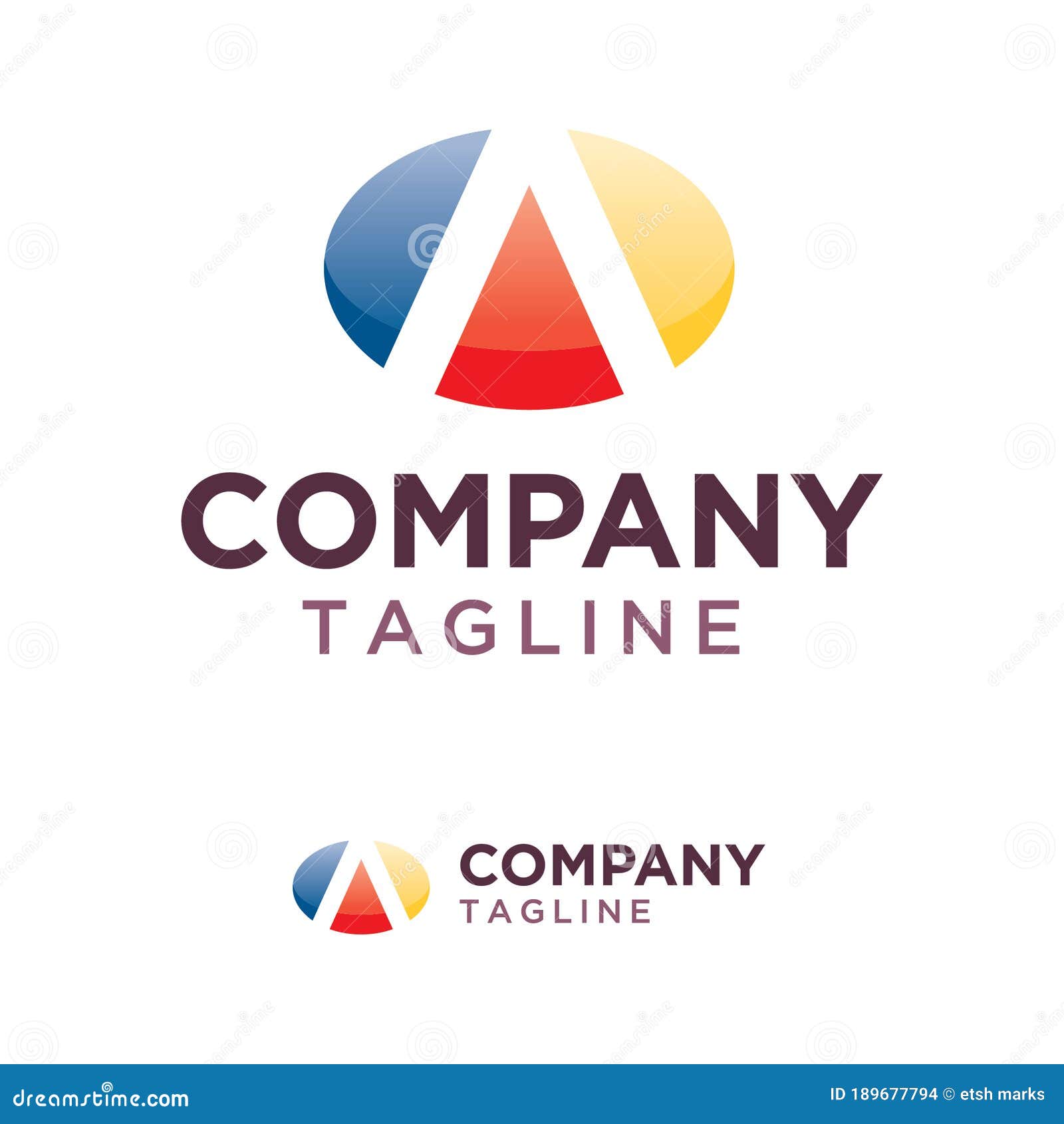 Logo Primary School Vector Illustration | CartoonDealer.com #13098352