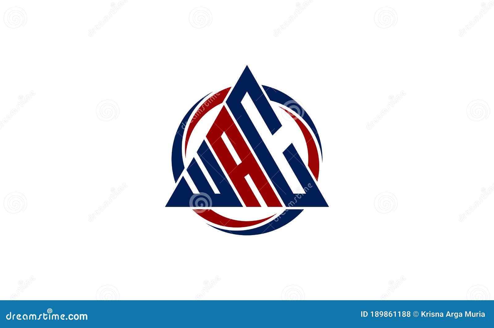 Strong Initial WAC Logo Template Stock Vector - Illustration of banner ...