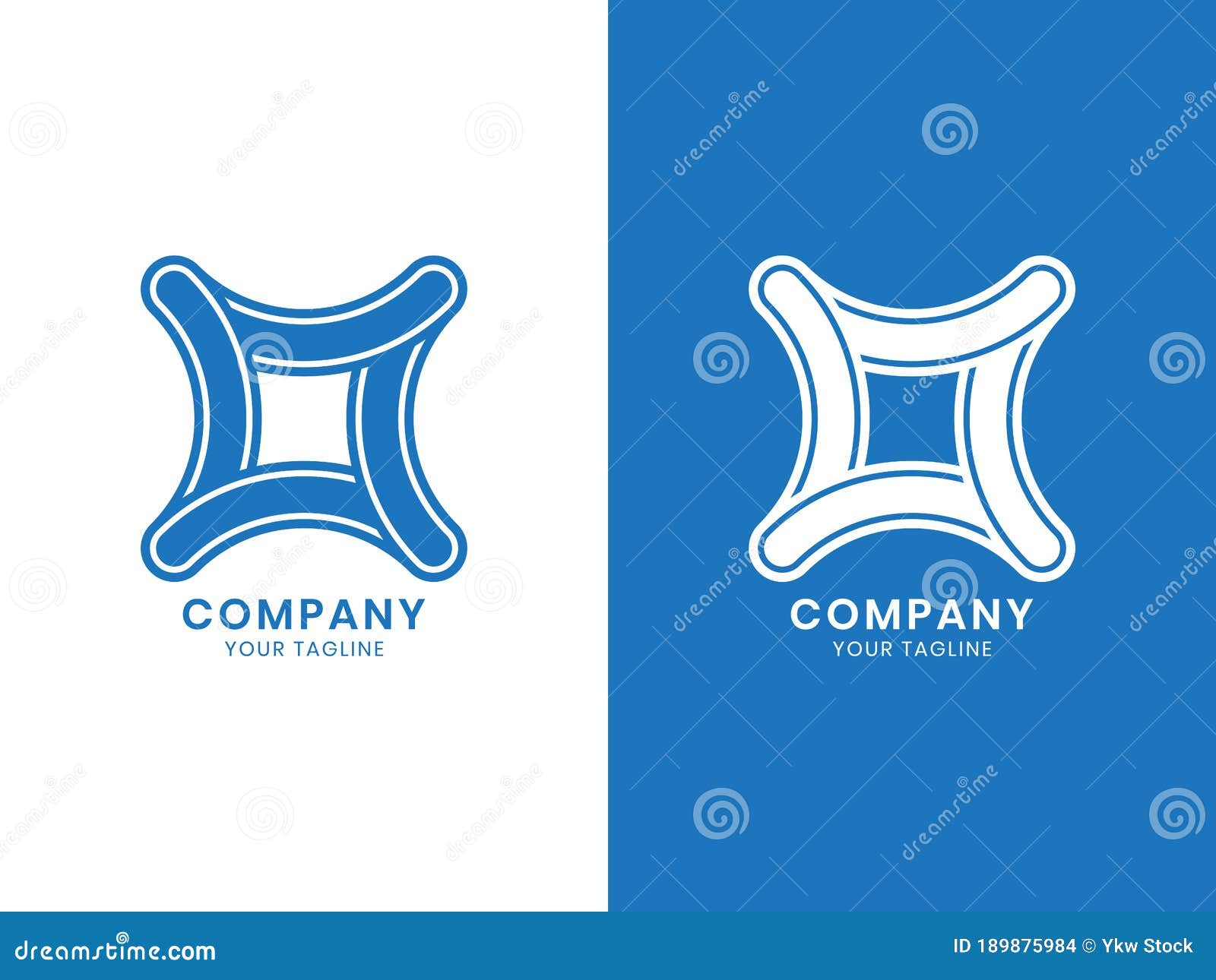 Abstract Group Square Logo. for Personal or Business Stock Vector ...